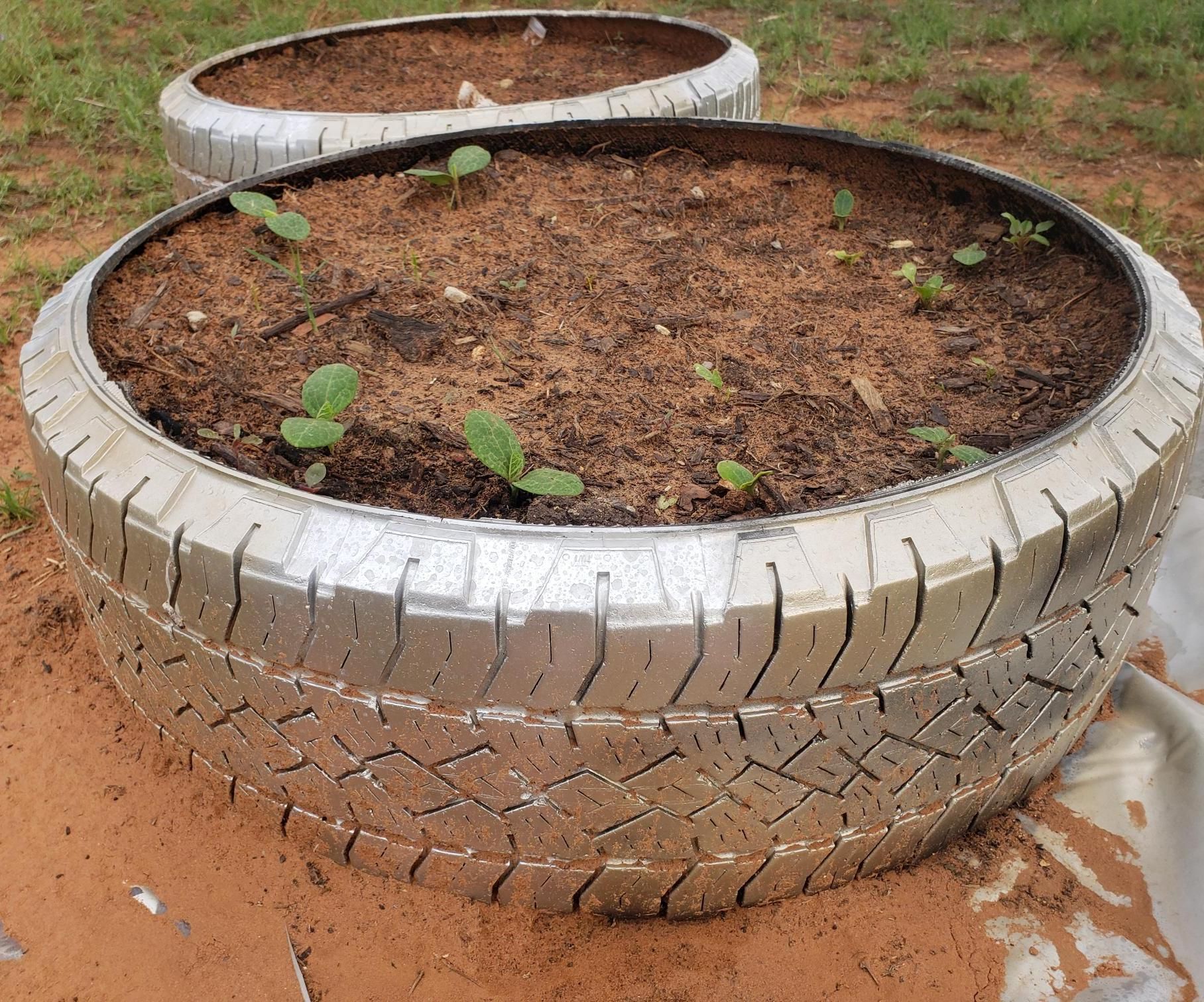 Vehicle Tire Garden : 5 Steps - Instructables