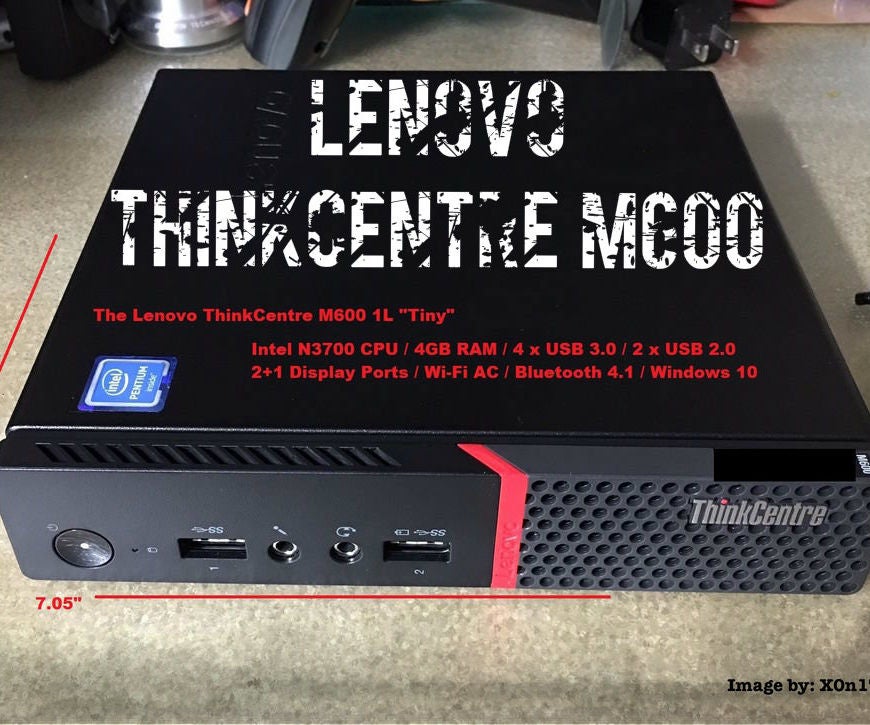 Upgrading the Lenovo ThinkCentre M600 : 6 Steps (with Pictures ...