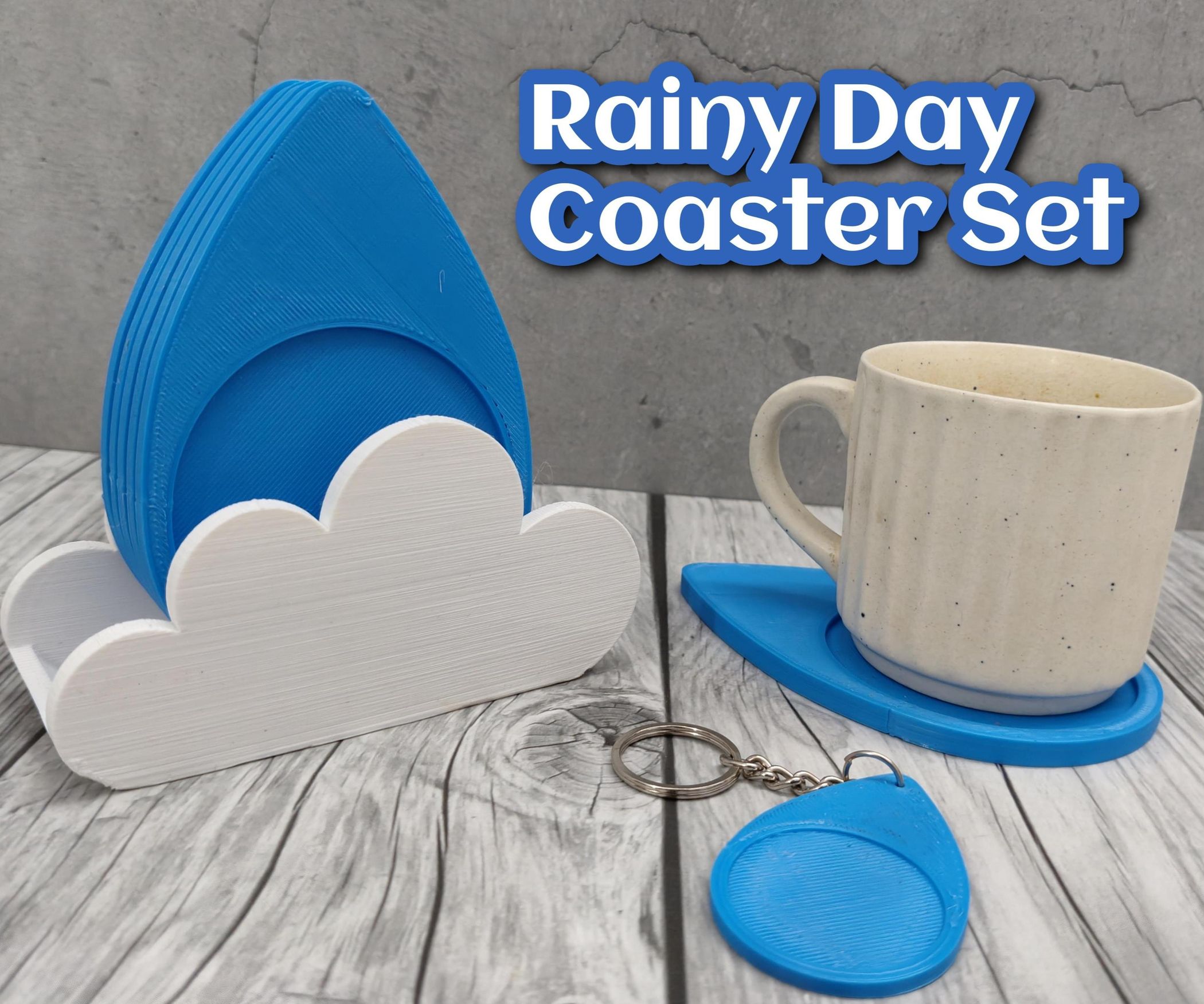 Rainy Day Coaster Set : 10 Steps (with Pictures) - Instructables