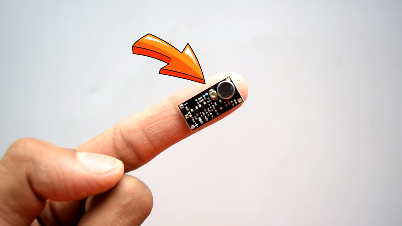 DIY Mini Spy FM Radio Transmitter - Smallest FM Transmitter Ever : 5 ...