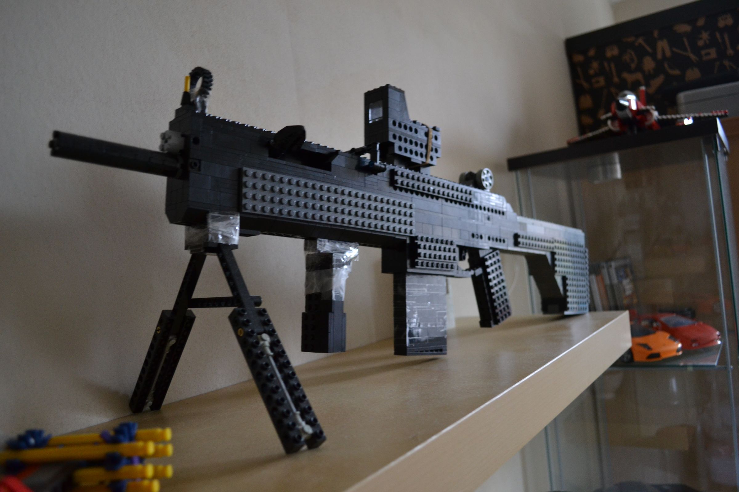 Knex/plastic Riot Shield and Lego Hk 21 (cod Bo) - Instructables