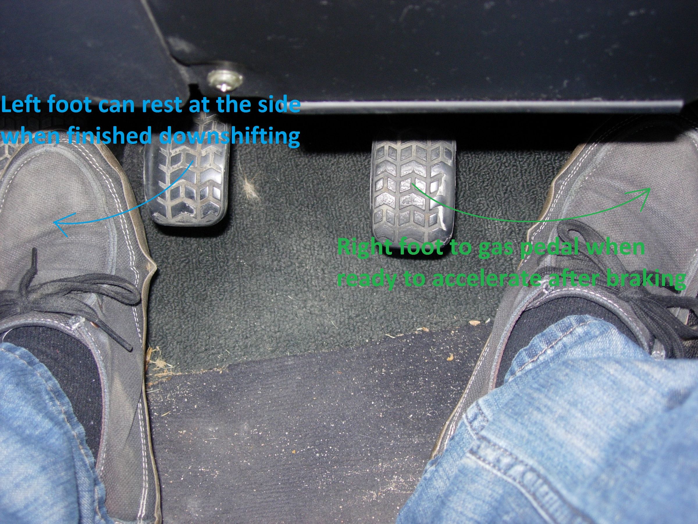 High Performance Driving: Heel-Toe Downshifting : 5 Steps (with ...