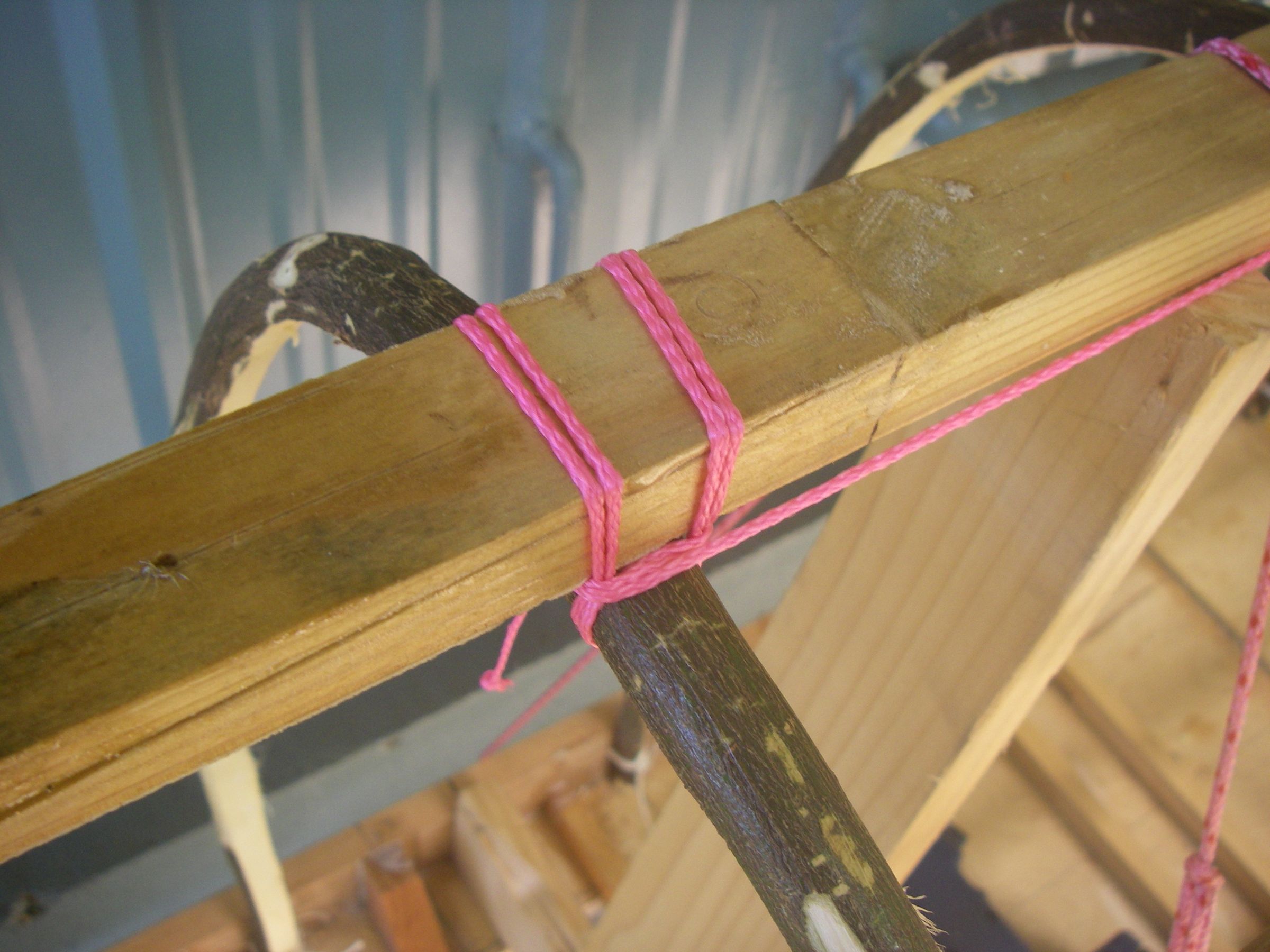 Skin-On-Frame Outrigger Sailing Canoe. Chapter 3: Lash the Frame. : 10 ...
