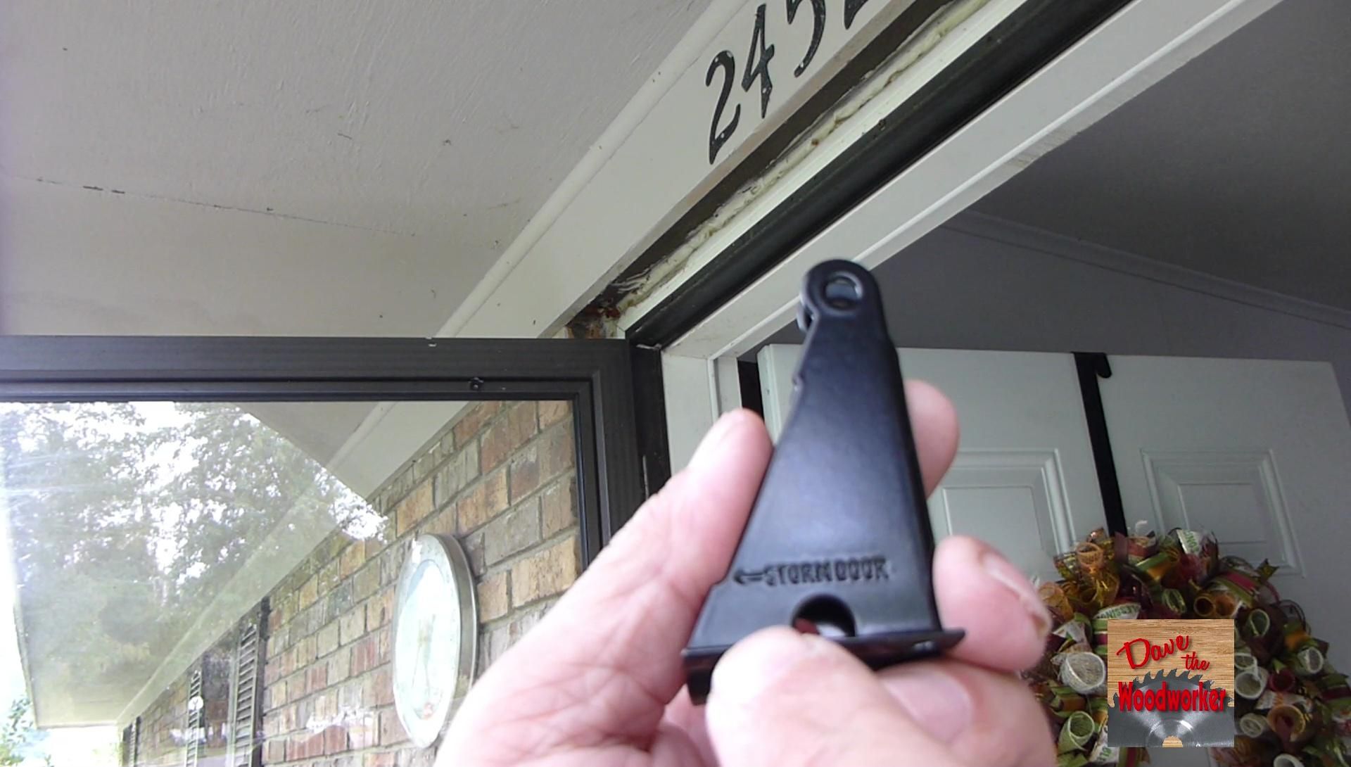 How to Install a Storm Door Closer : 12 Steps (with Pictures ...