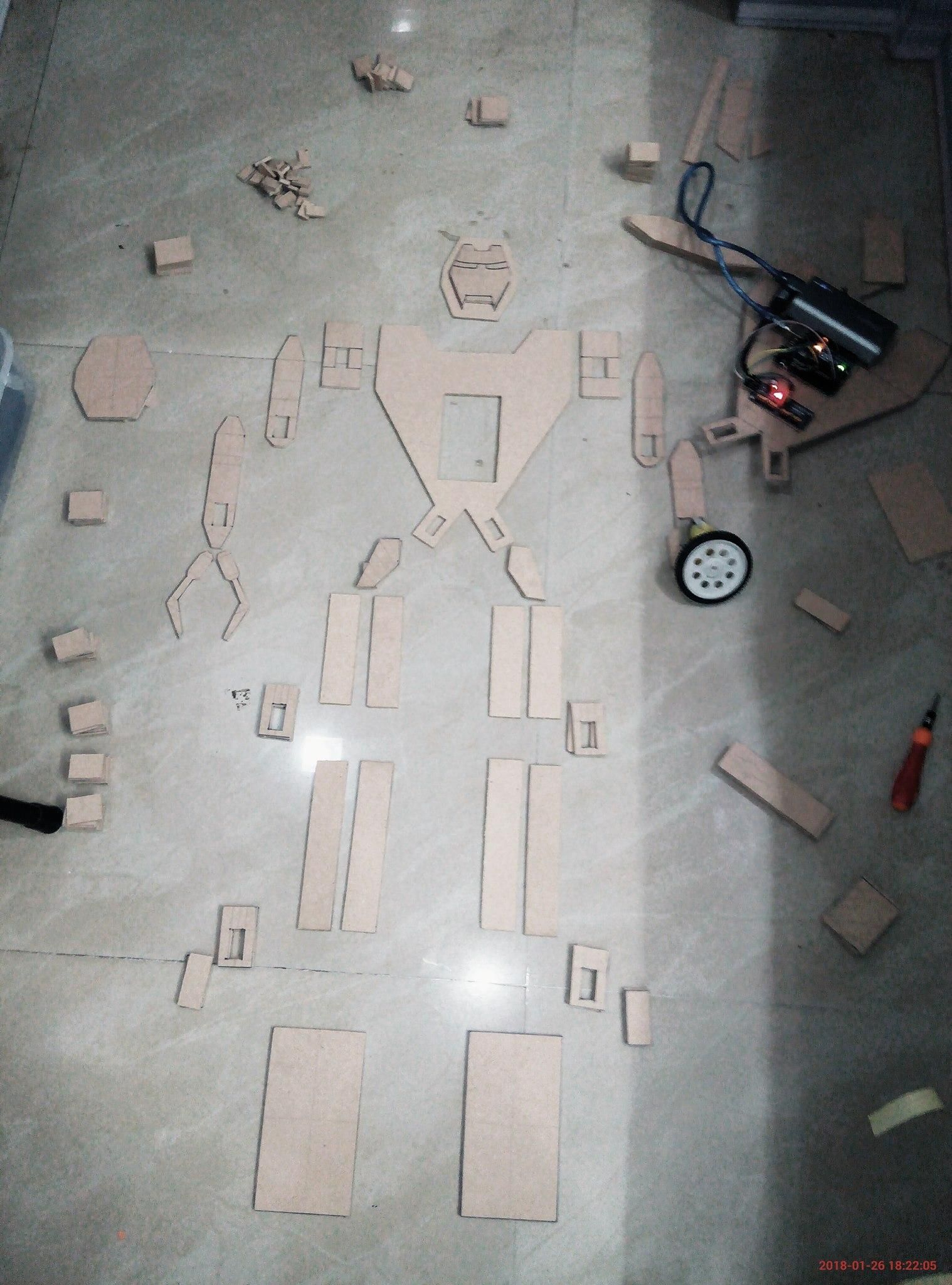 Humanoid Robot (IMT-01) : 7 Steps - Instructables