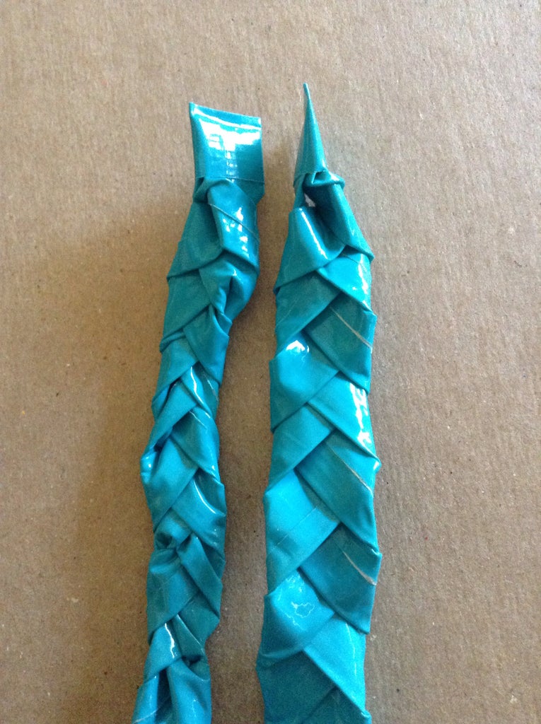 Braided Duct Tape Bracelet 7 Steps Instructables