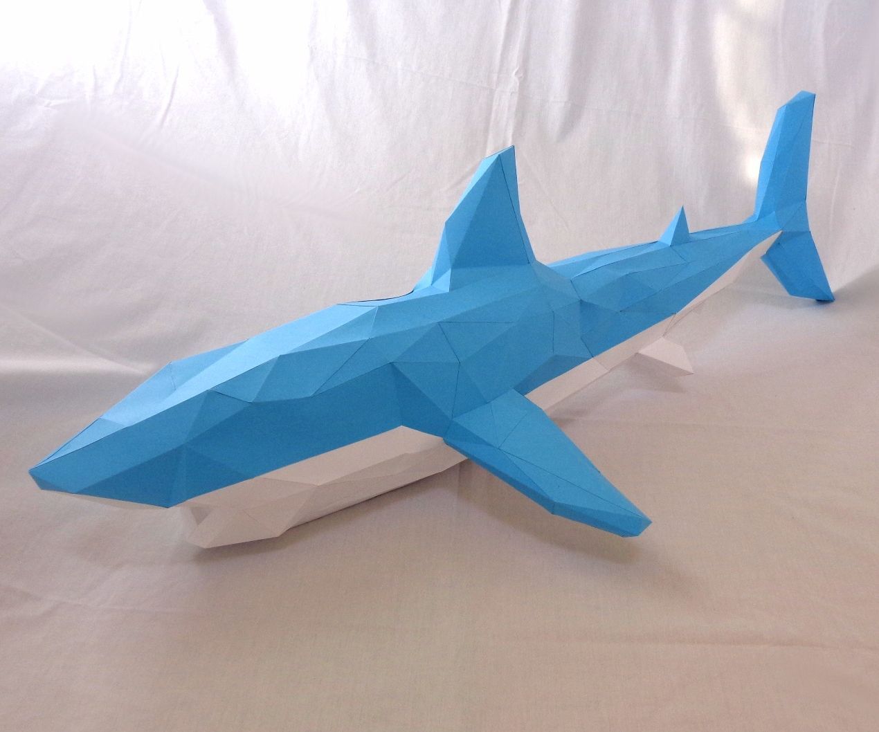 Something in the Water- Shark Papercraft : 10 Steps (with Pictures ...