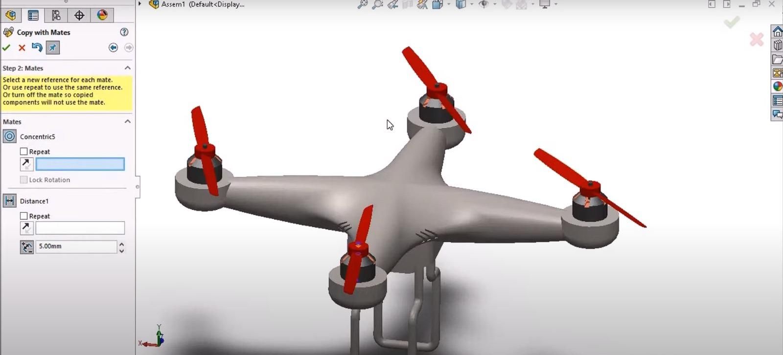 PROJECT SOLIDWORK DRONE UMP : 7 Steps - Instructables