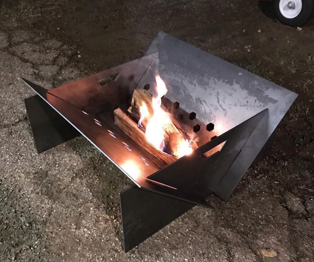 Build Your Own Portable or Stationary Firepit : 7 Steps (with Pictures ...