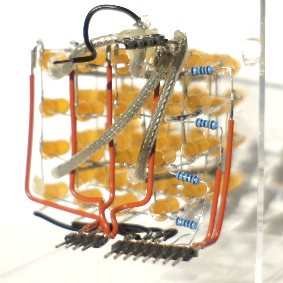 4x4x4 Interactive LED-cube With Arduino : 13 Steps (with Pictures ...