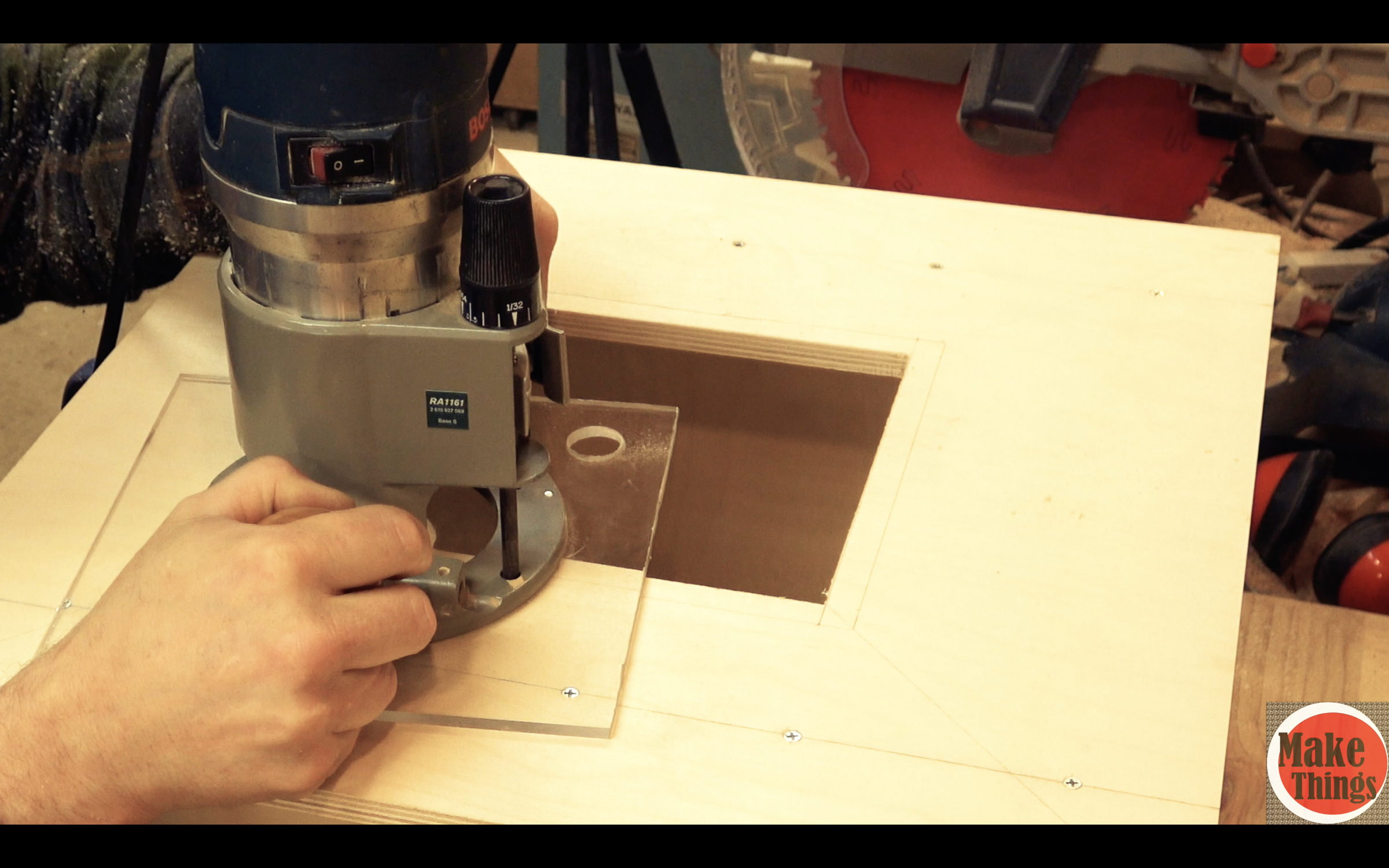 Desktop Router Table Using Only 3 HAND Power Tools : 12 Steps (with ...