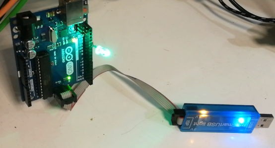 Programming Avr 328p Inside A Arduino With Mysmartusb Isp 3 Steps 9735