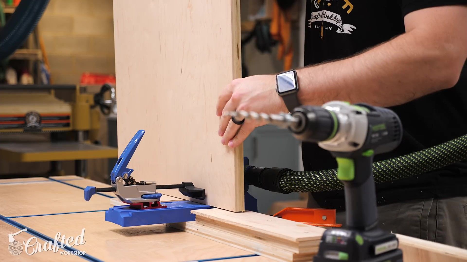 How to Build a DIY Flip Top Tool Stand Workstation // Woodworking Shop ...