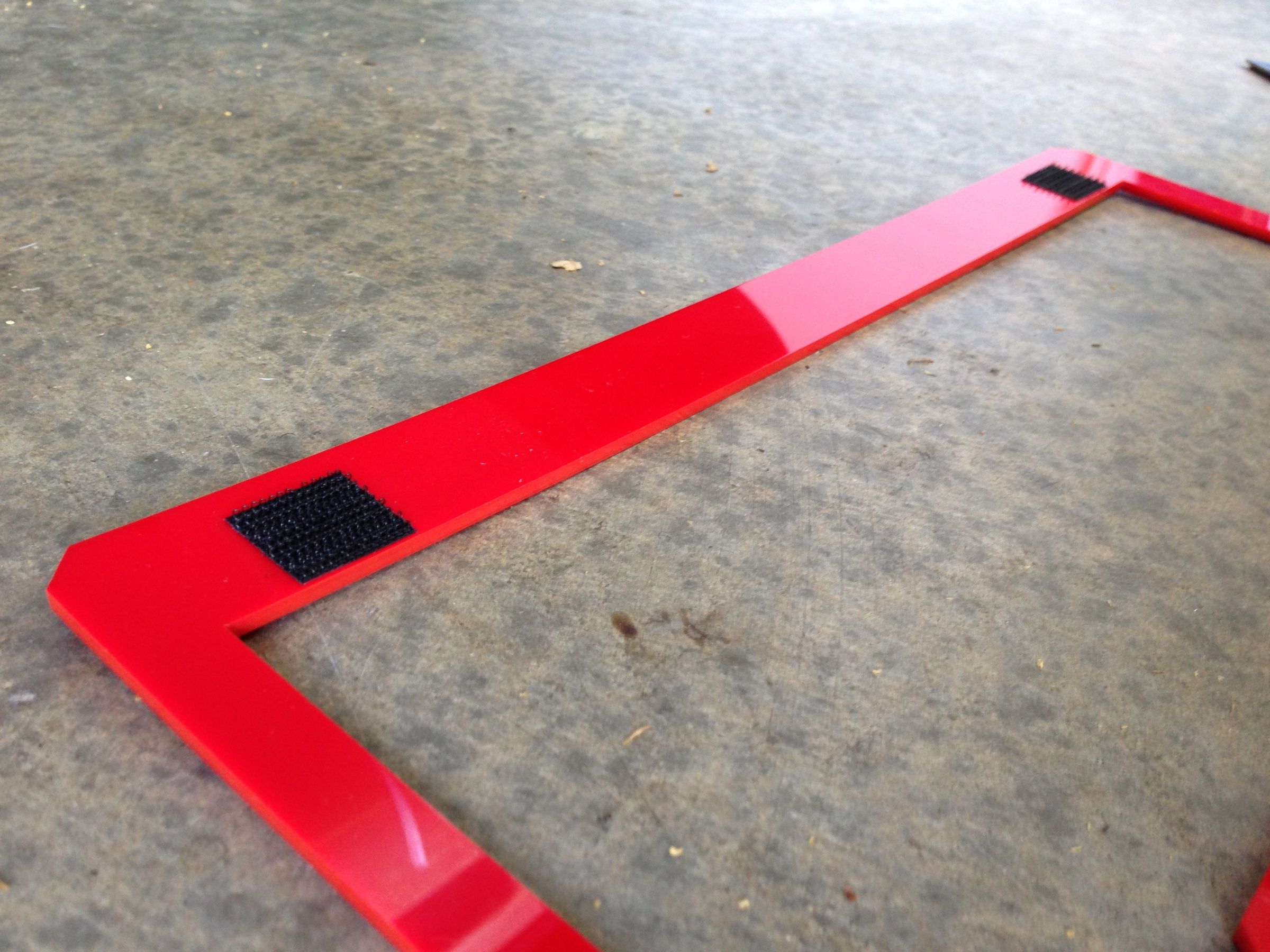 Laser-cut Acrylic License Plate Frame : 5 Steps (with Pictures ...