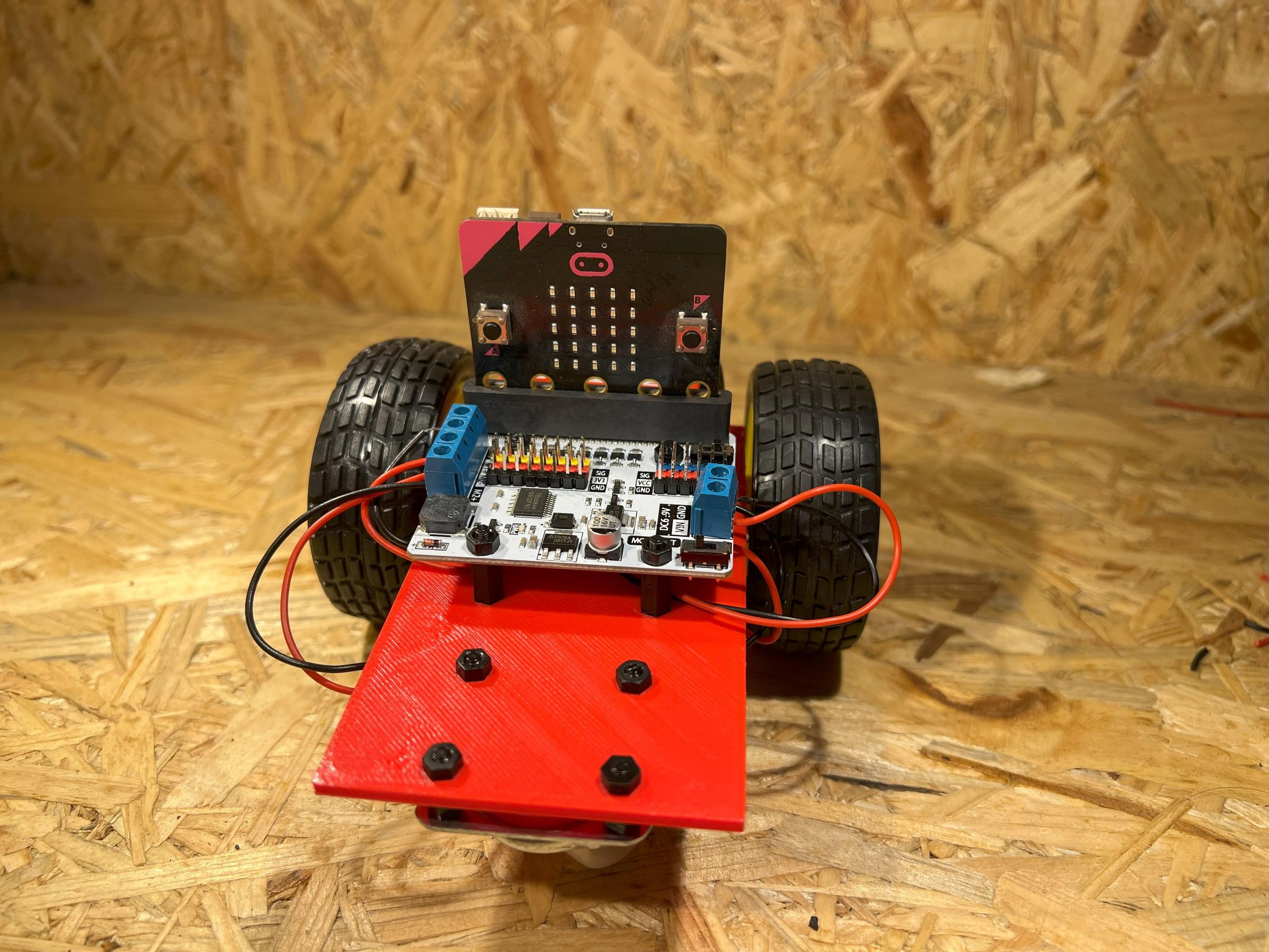 SiRo - a Simple 3D Printed Robot for Micro:bit : 10 Steps (with ...