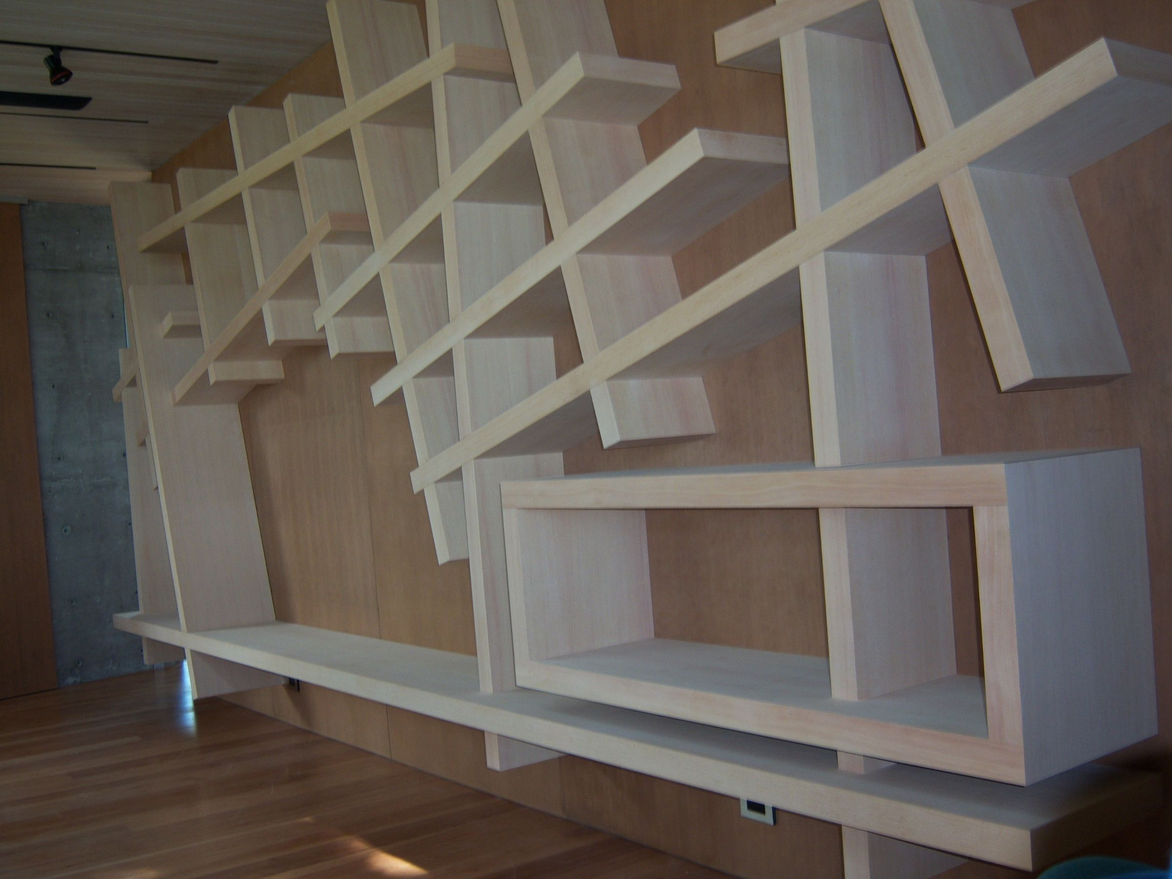 Massive Floating Shelf With Built in Bench : 7 Steps (with Pictures ...
