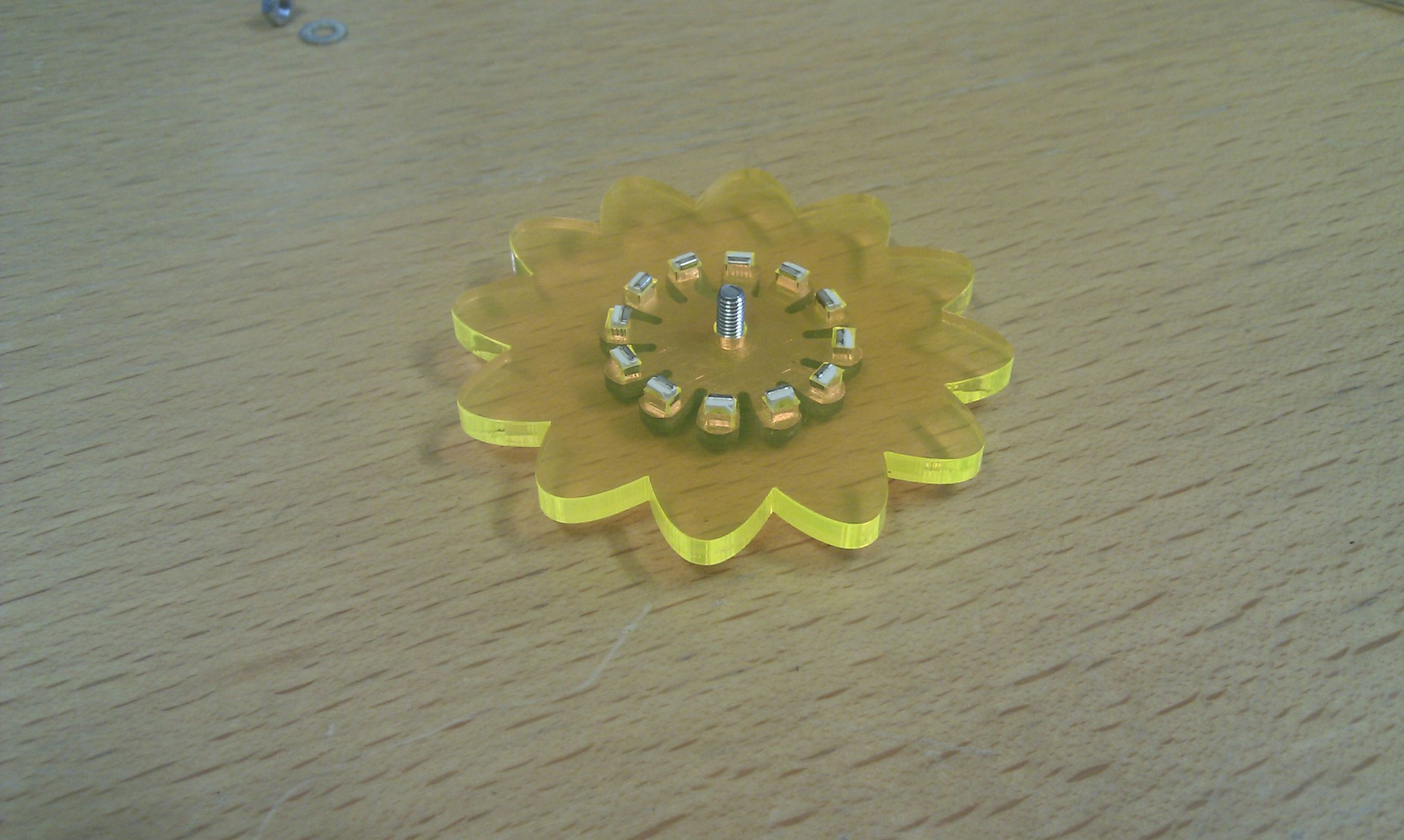 Acrylic Flowers of SMD LEDs : 7 Steps (with Pictures) - Instructables