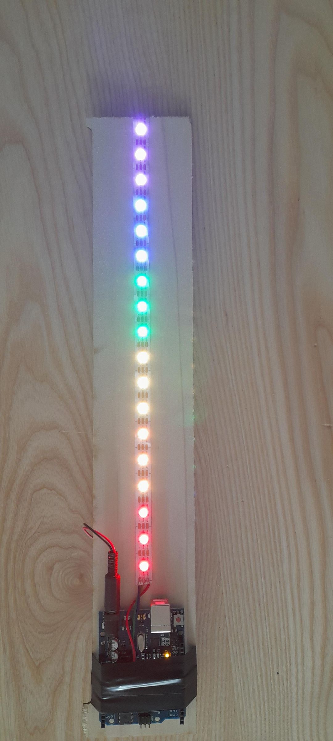 Rainbow Light Painting With Adressable Leds : 5 Steps - Instructables
