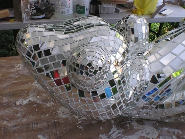 Mirror Mosaic Gecko : 3 Steps - Instructables