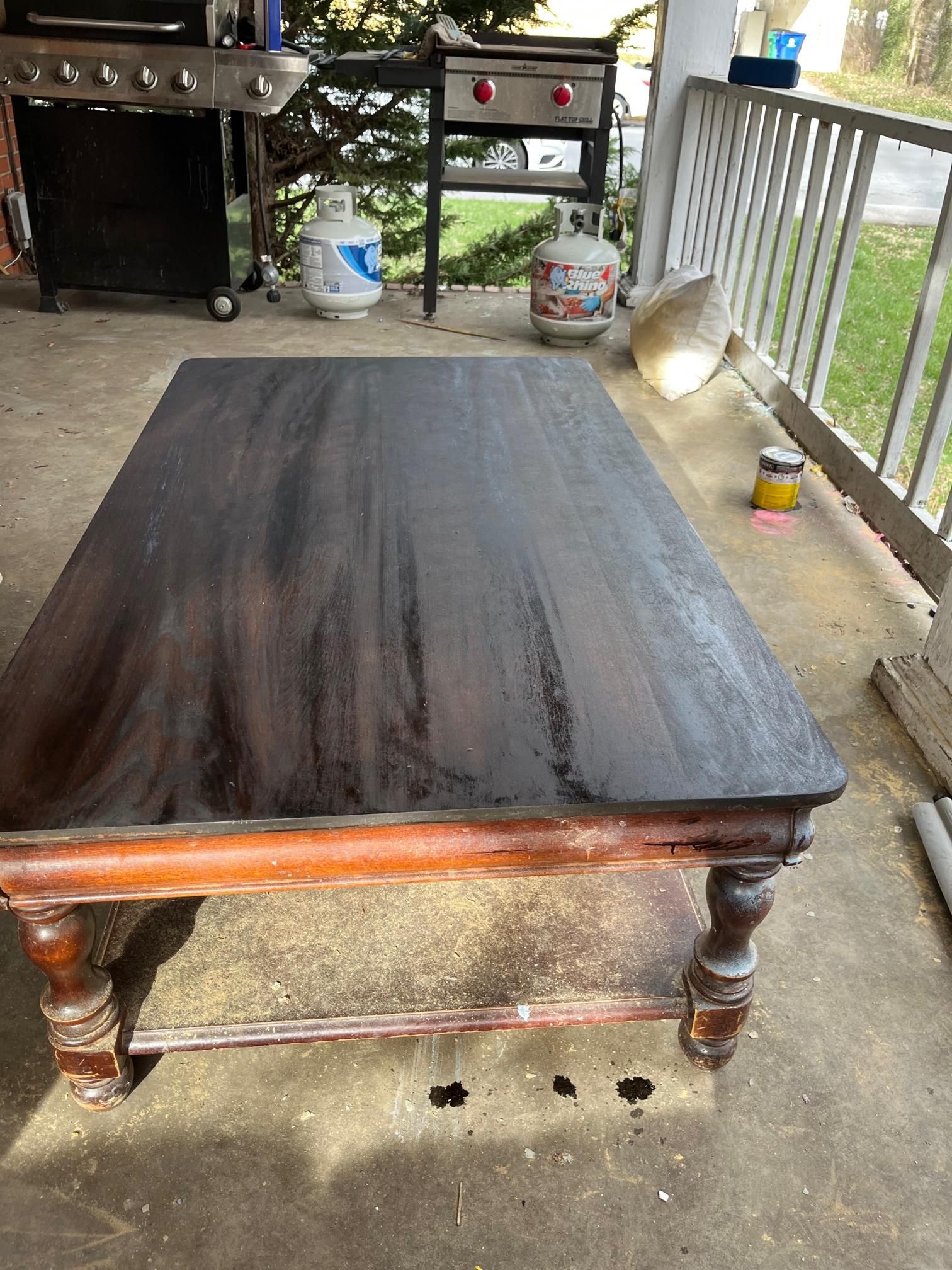 How to Strip a Painted Table and Re-finish It : 8 Steps - Instructables