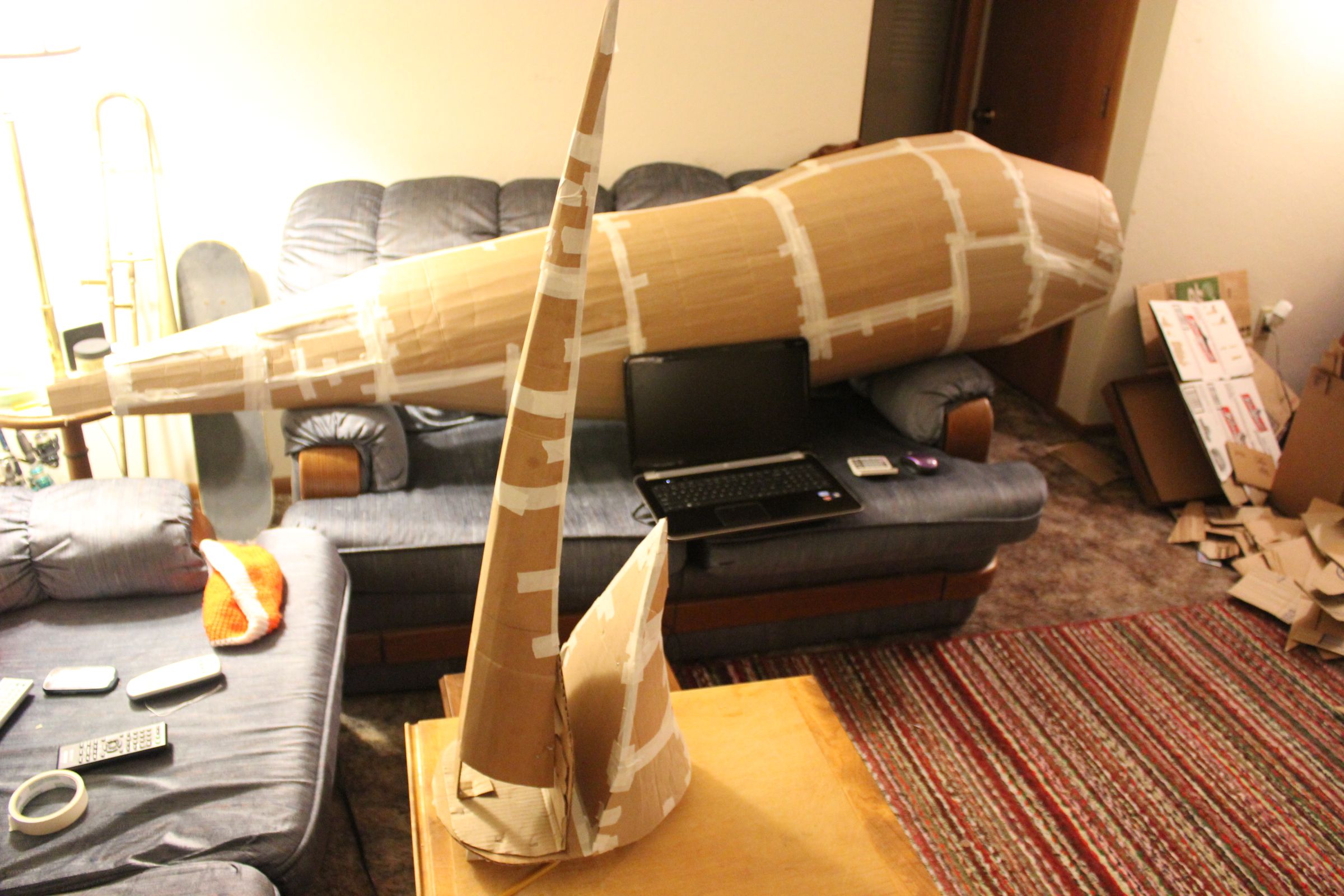 HOW TO BUILD YOUR OWN GIANT BLUE MARLIN ON THE CHEAP : 7 Steps (with ...