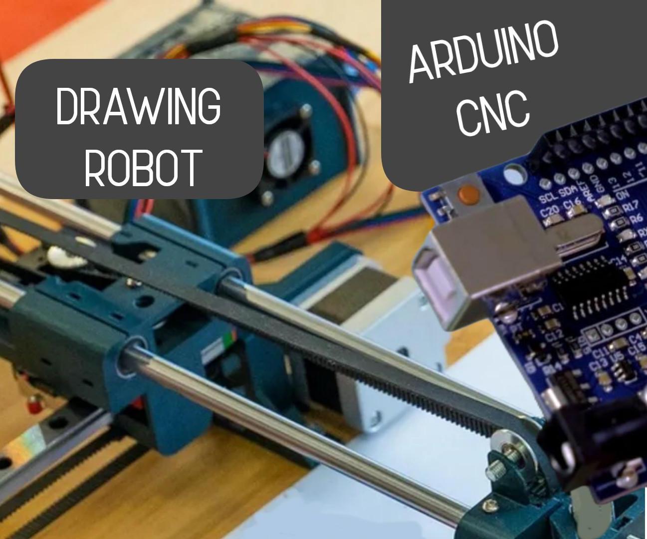 Art Meets Technology: Create a CNC DrawingBot Using Arduino! : 25 Steps ...