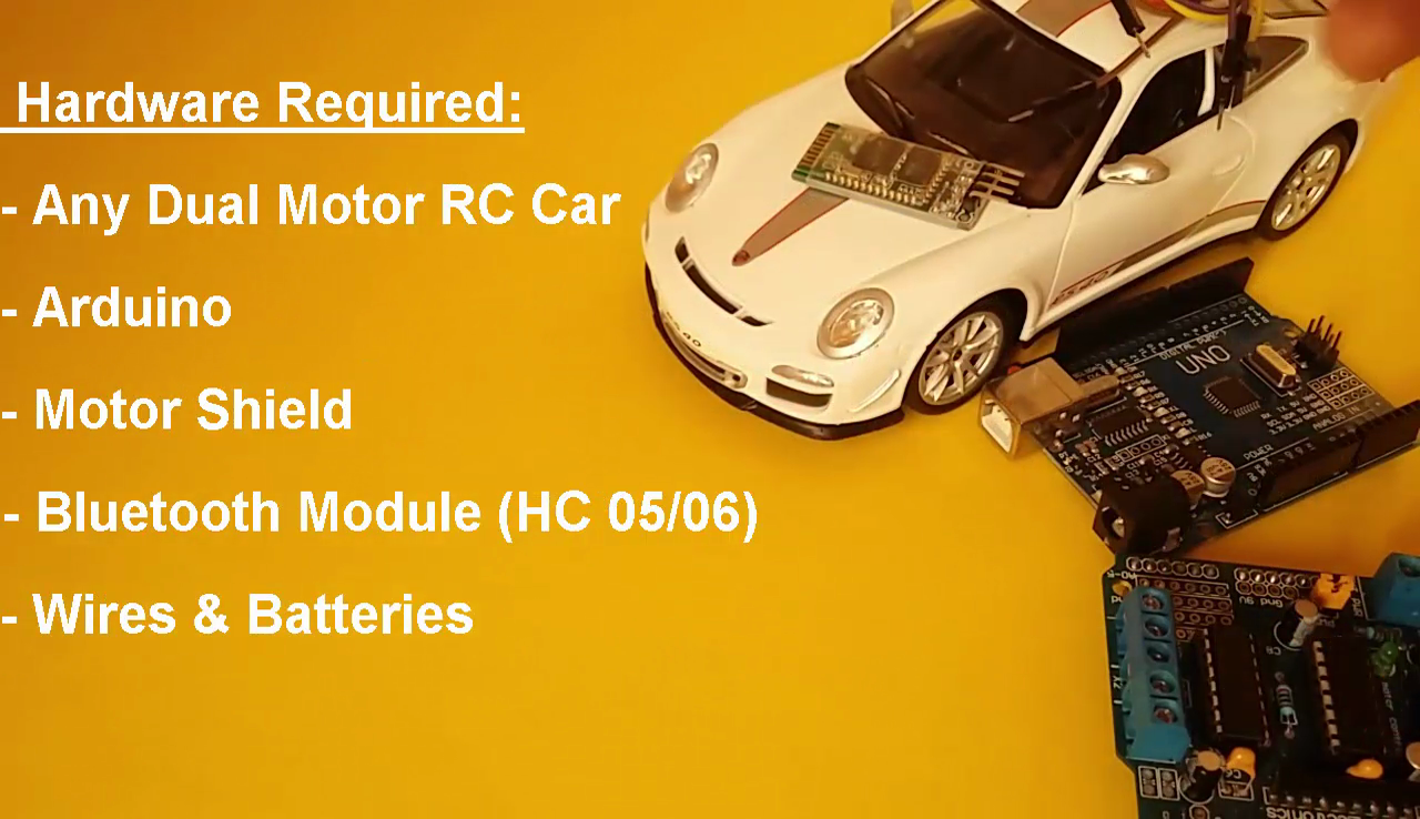 Arduino - RC Car Control Via Bluetooth (with Smartphone) : 5 Steps - Instructables