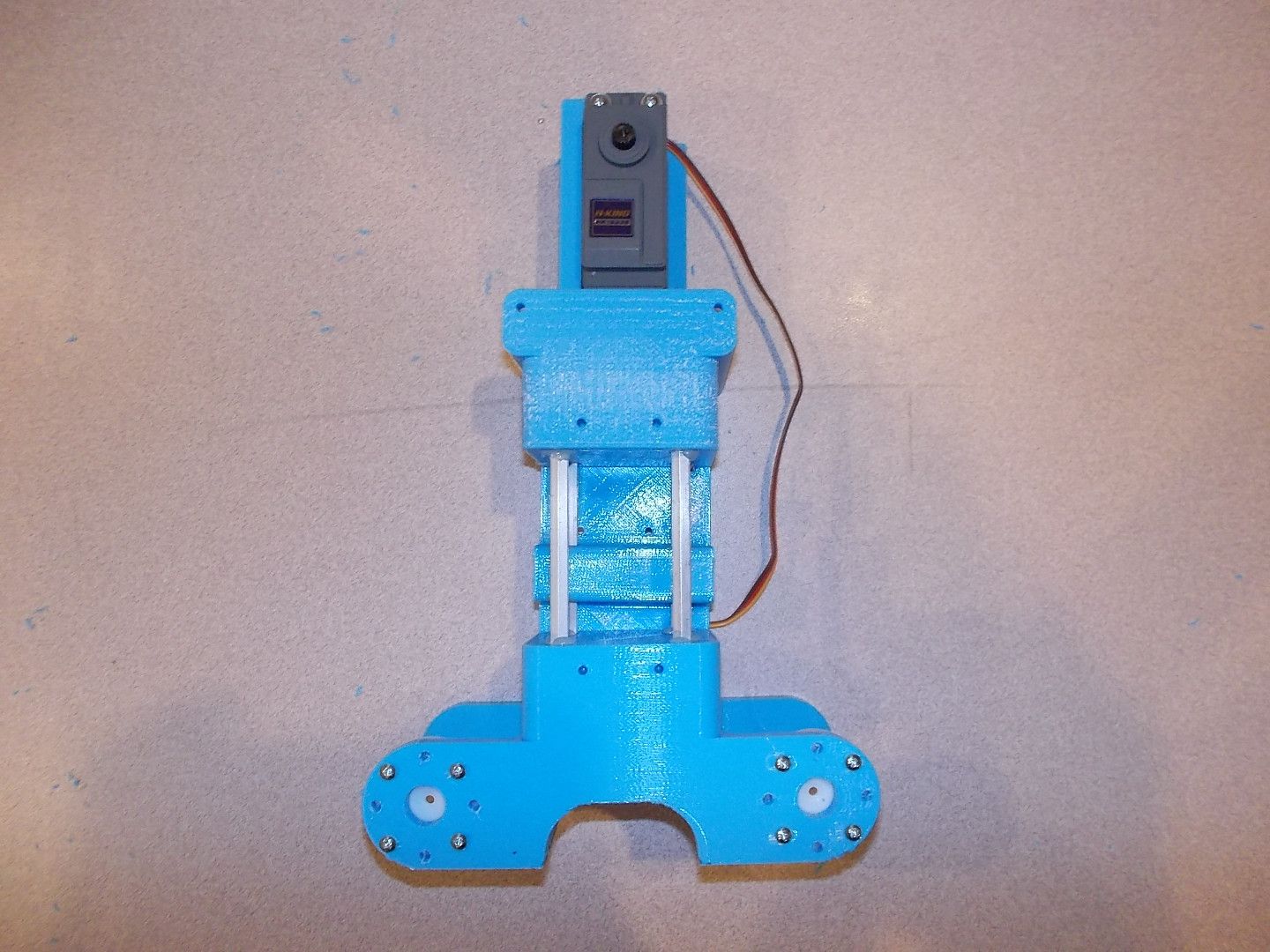 ASPIR: Full-Size 3D-Printed Humanoid Robot : 80 Steps (with Pictures ...