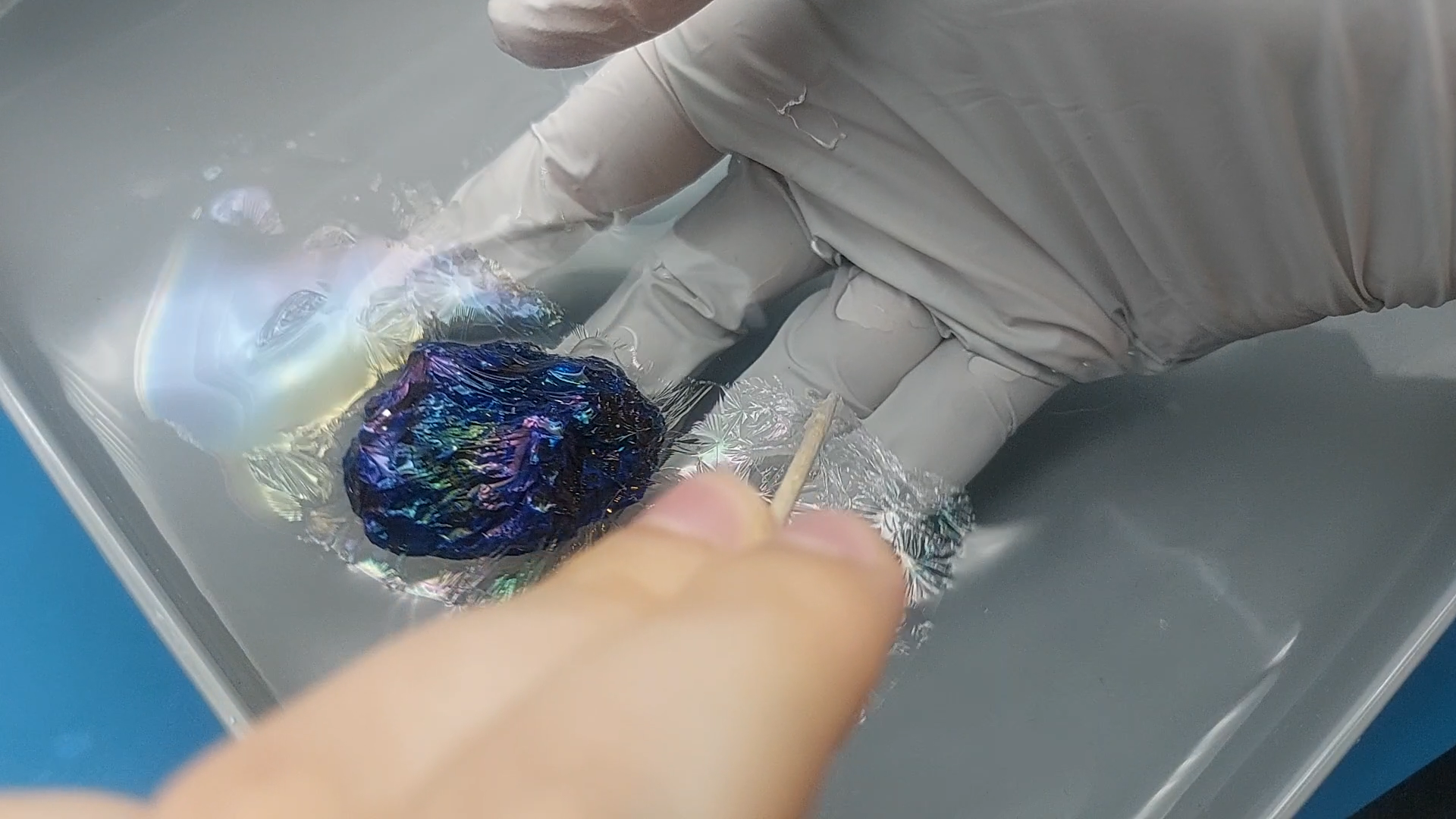 Iridescent Crystals Using Simple Materials : 6 Steps (with Pictures ...