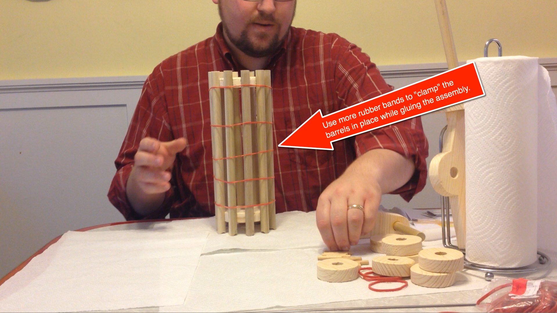 Gatling Rubber Band Machine Gun - Easy Weekend Project : 13 Steps (with ...