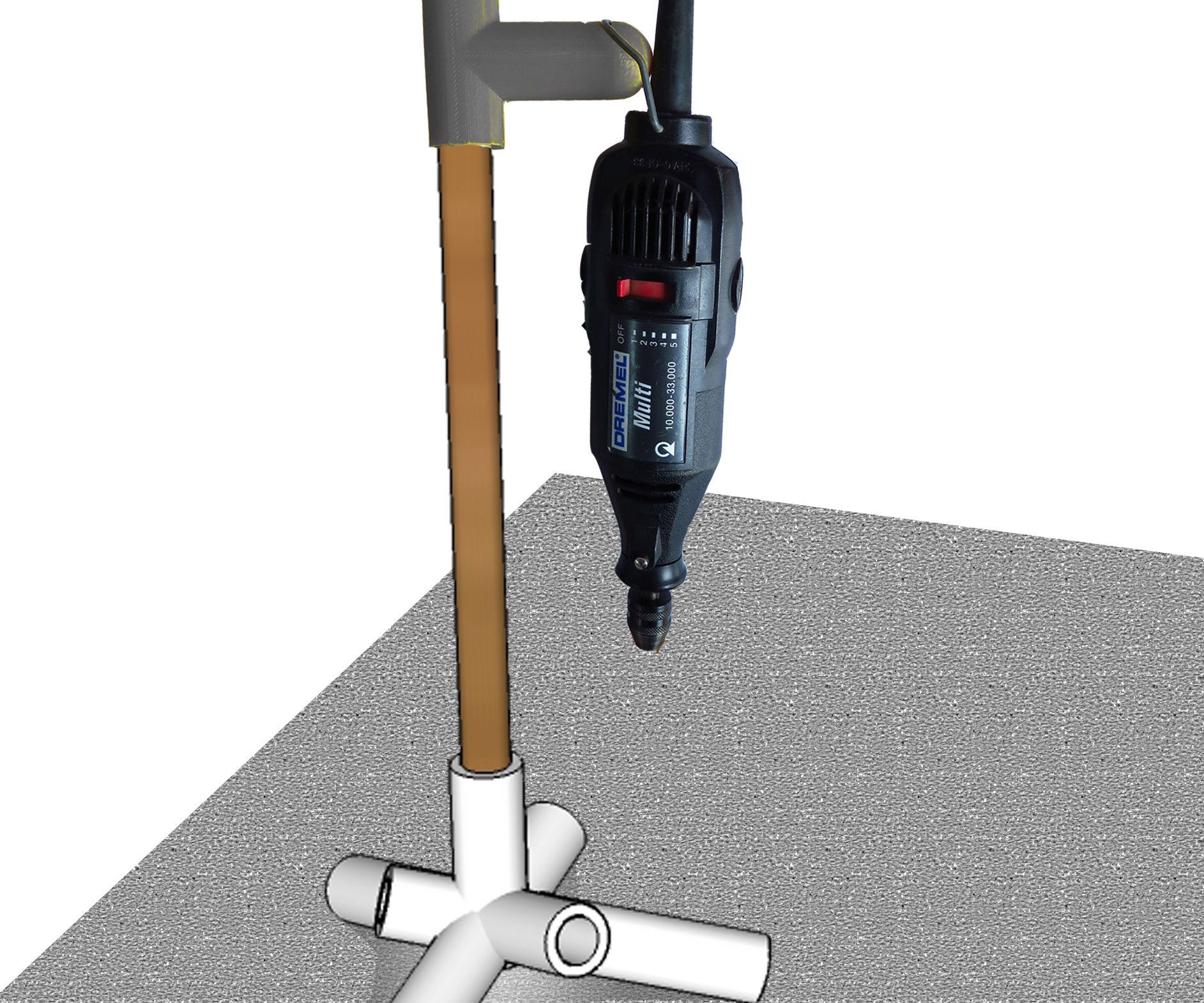 Dremel Tripod & Support - Instructables