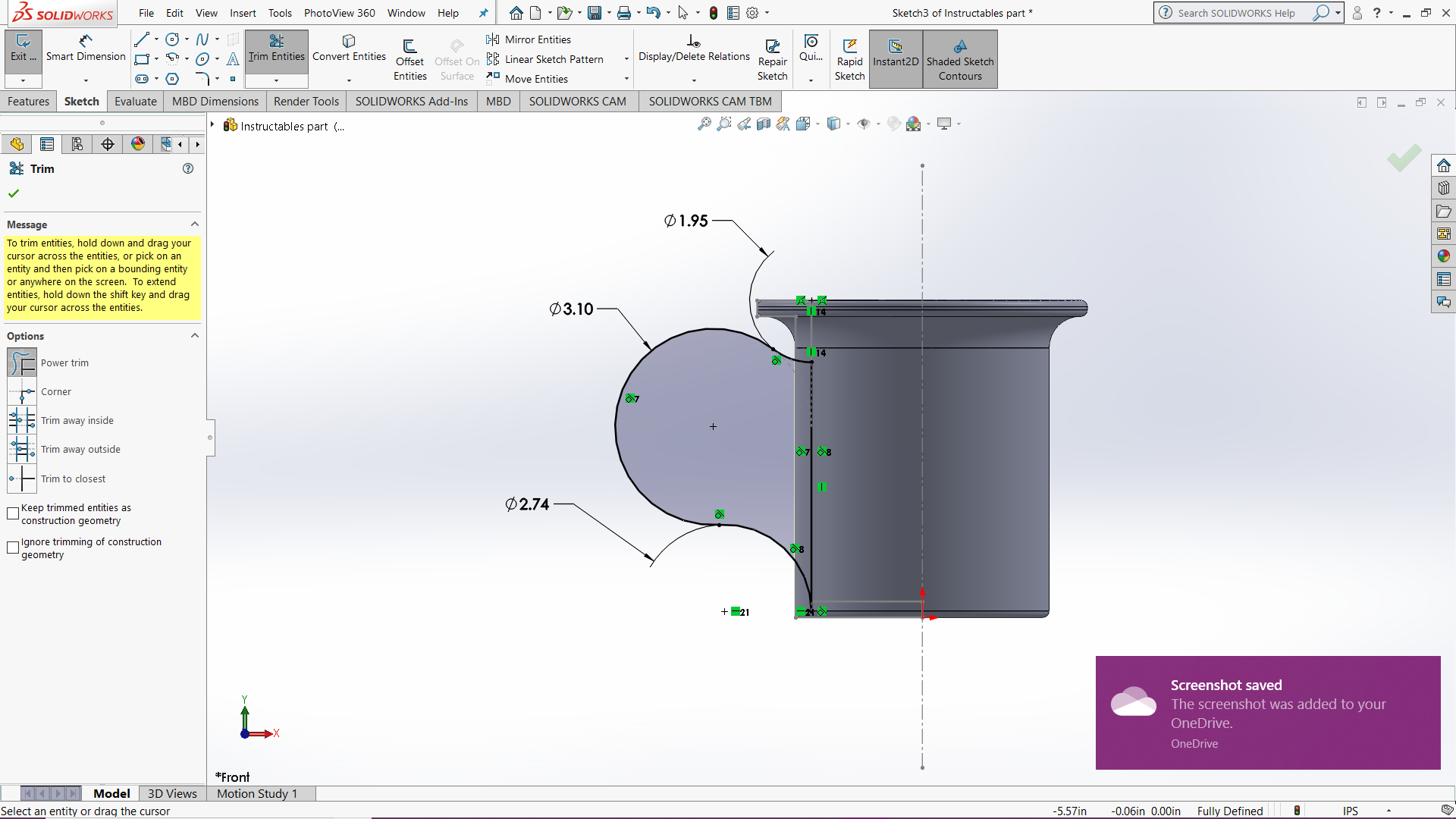 Differentiating Between the Sweep and Loft Commands on Solidworks 2020 : 3 Steps - Instructables
