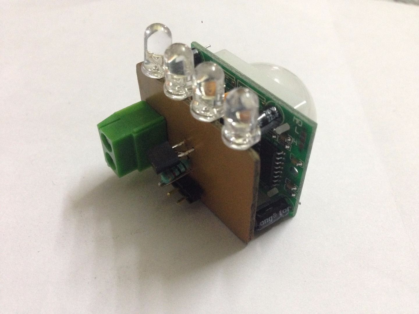 How to Make a Simple Motion Sensor Led Light (Revisited) (PIR) : 10 ...