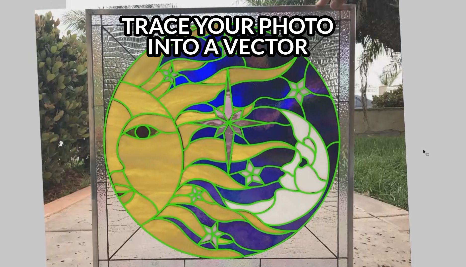 3D Printed Stained Glass Effect Suncatchers : 4 Steps (with Pictures ...