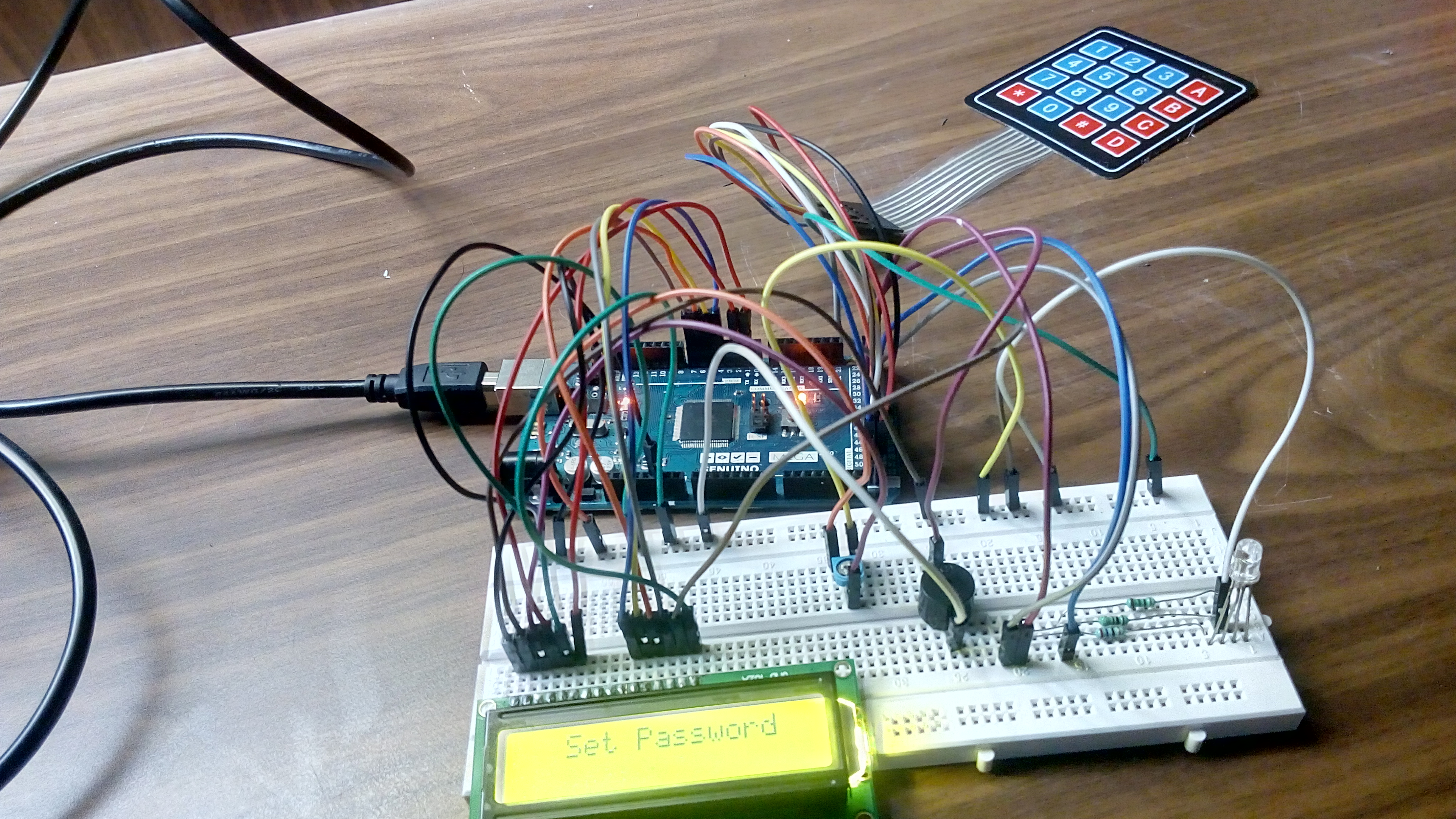 Make SafeLock Security System Using Arduino MEGA : 6 Steps - Instructables