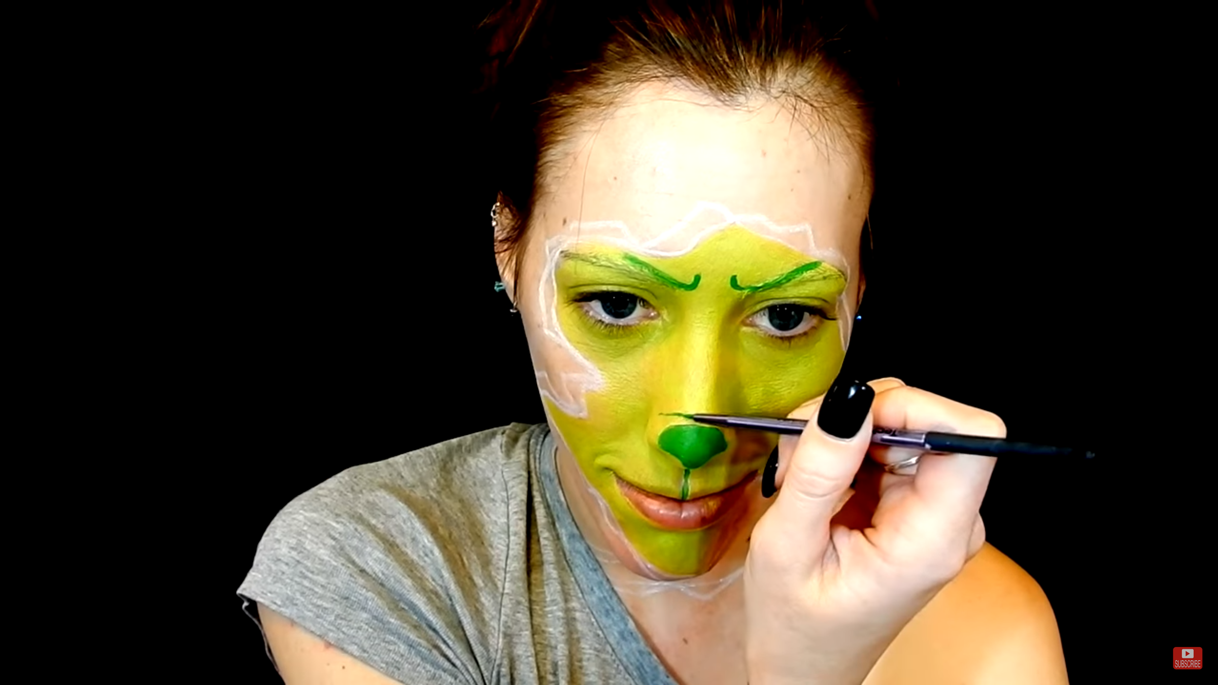 Unwrapping the Grinch! Body Paint : 14 Steps (with Pictures ...