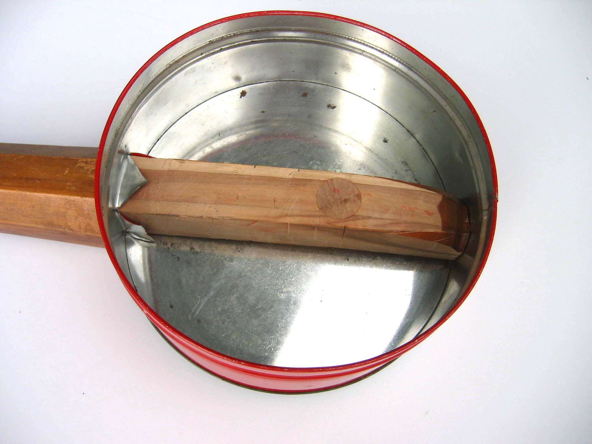 Cookie Tin Banjo Part 4: Bed Post Banjo : 16 Steps (with Pictures ...