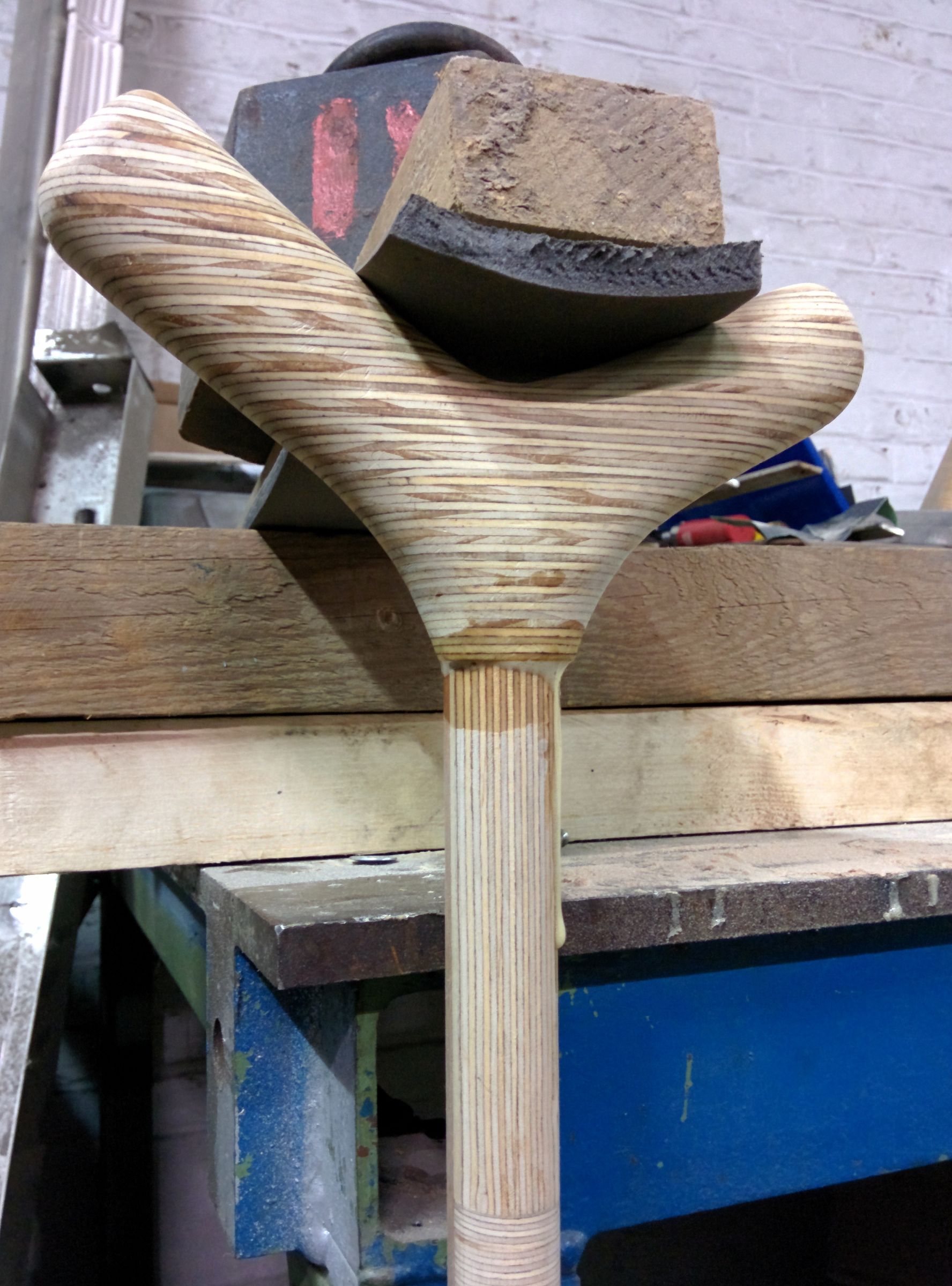 Old Plywood Walking Cane : 6 Steps - Instructables