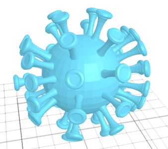 HOW TO CREATE a 3D VIRUS USING 3D MODELLING SOFTWARE : 10 Steps ...