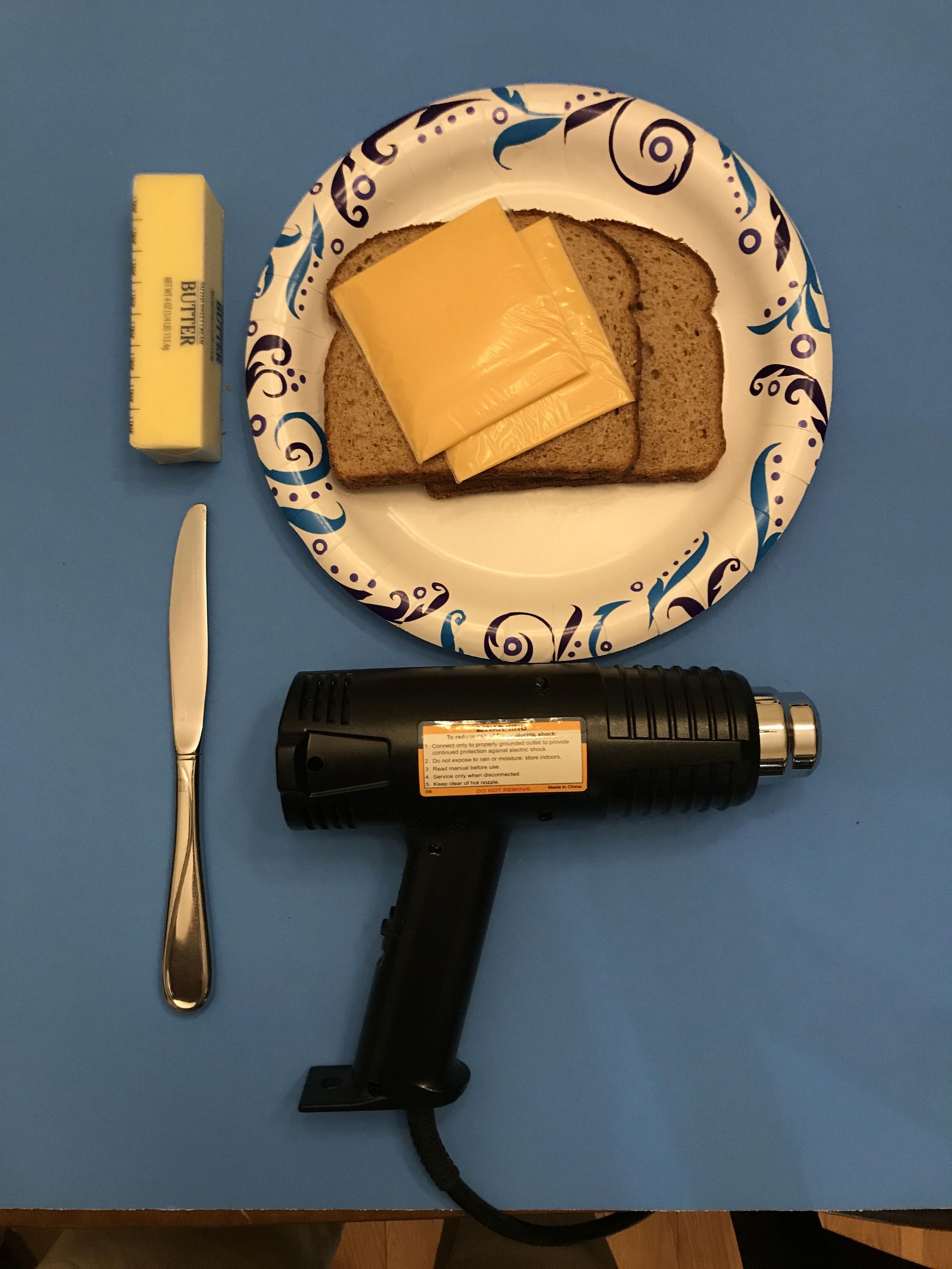 Grilled Cheese Via Heat Gun : 6 Steps - Instructables