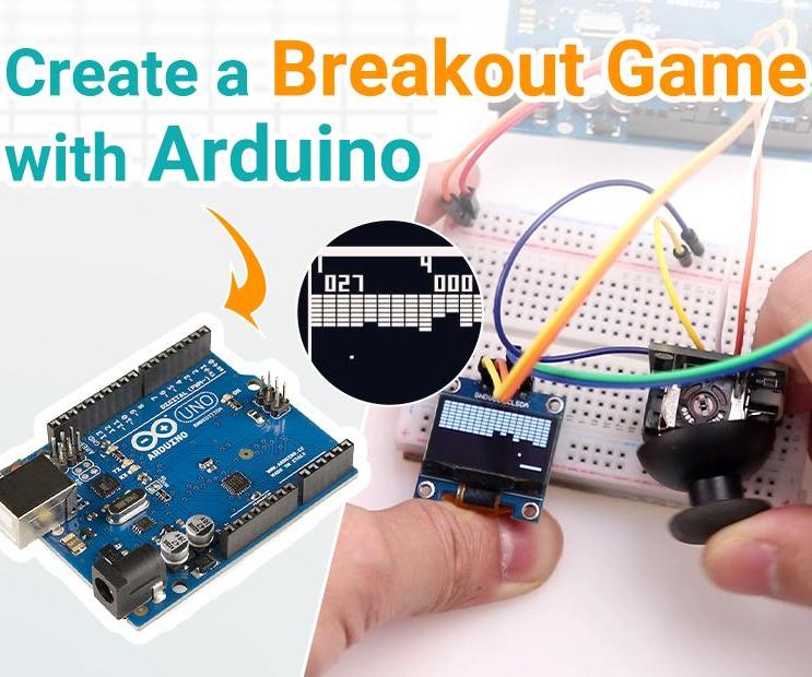 Create a Breakout Game With Arduino : 3 Steps - Instructables
