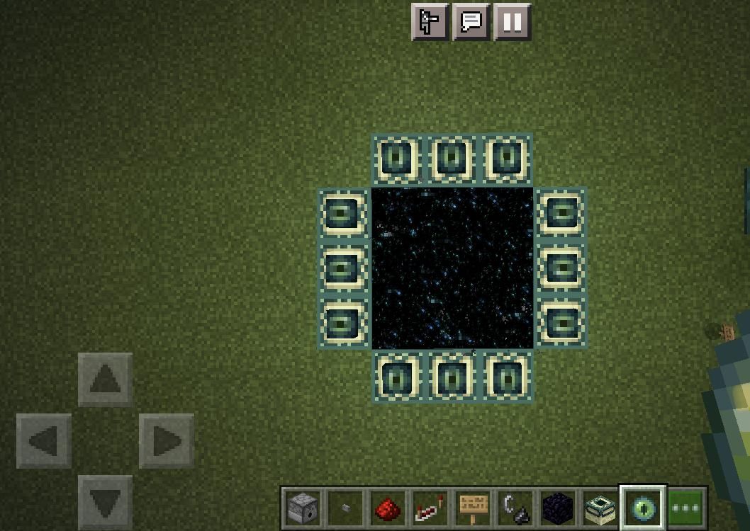 How to Make a Minecraft End Portal : 5 Steps - Instructables