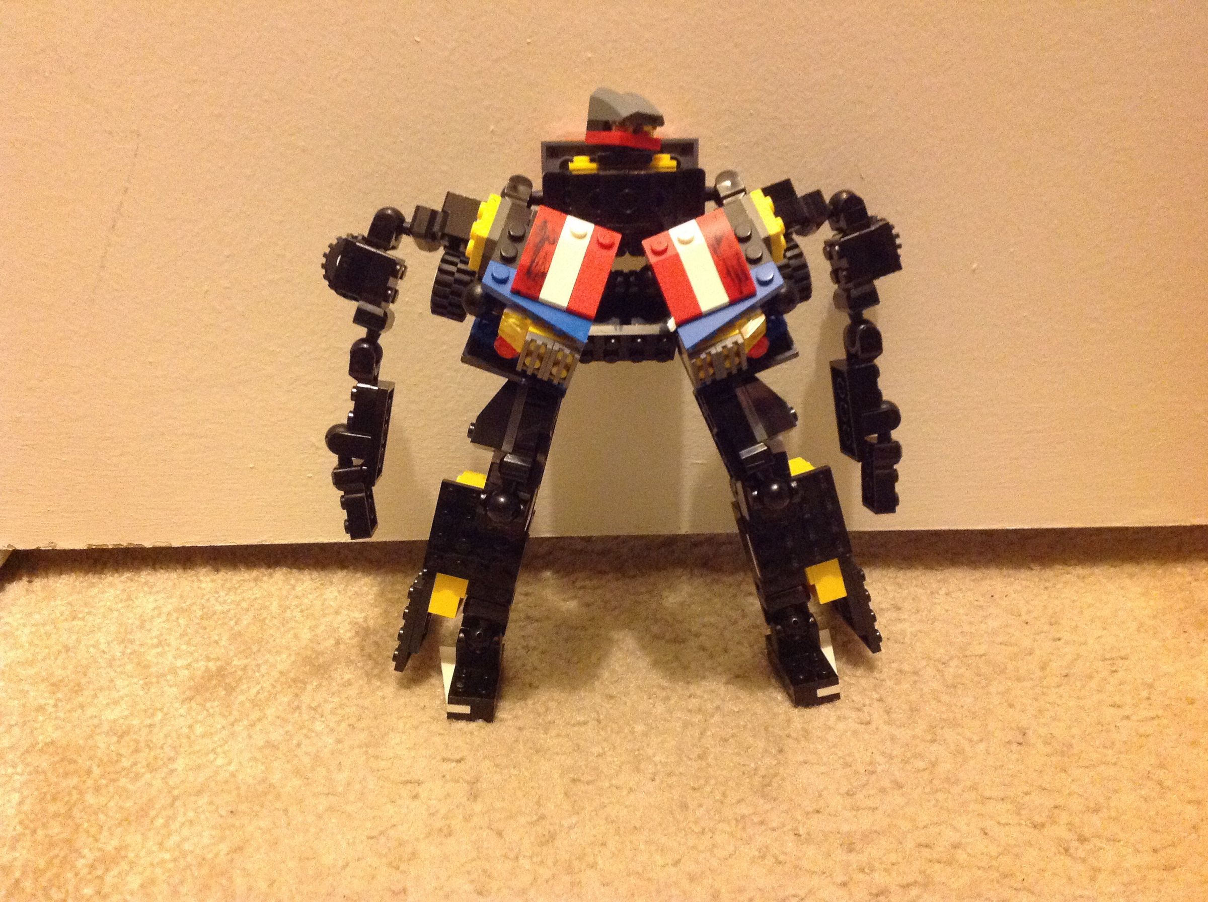 Lego Transformer. Autobot? Decepticon? Movie Version of Bulkhead? You ...