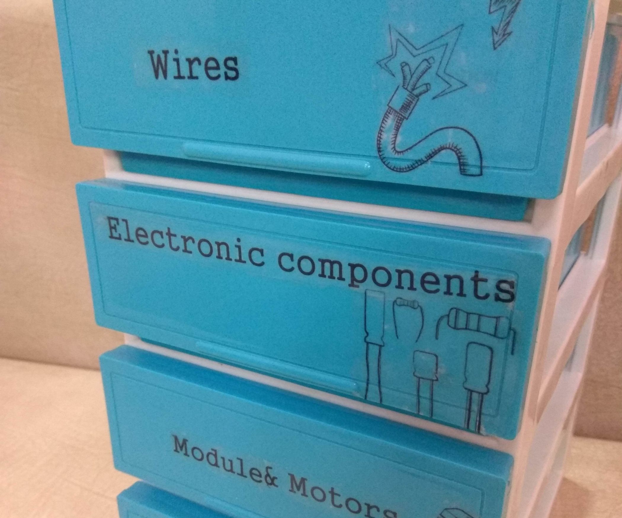 Labels for Any Organizer !! : 10 Steps - Instructables