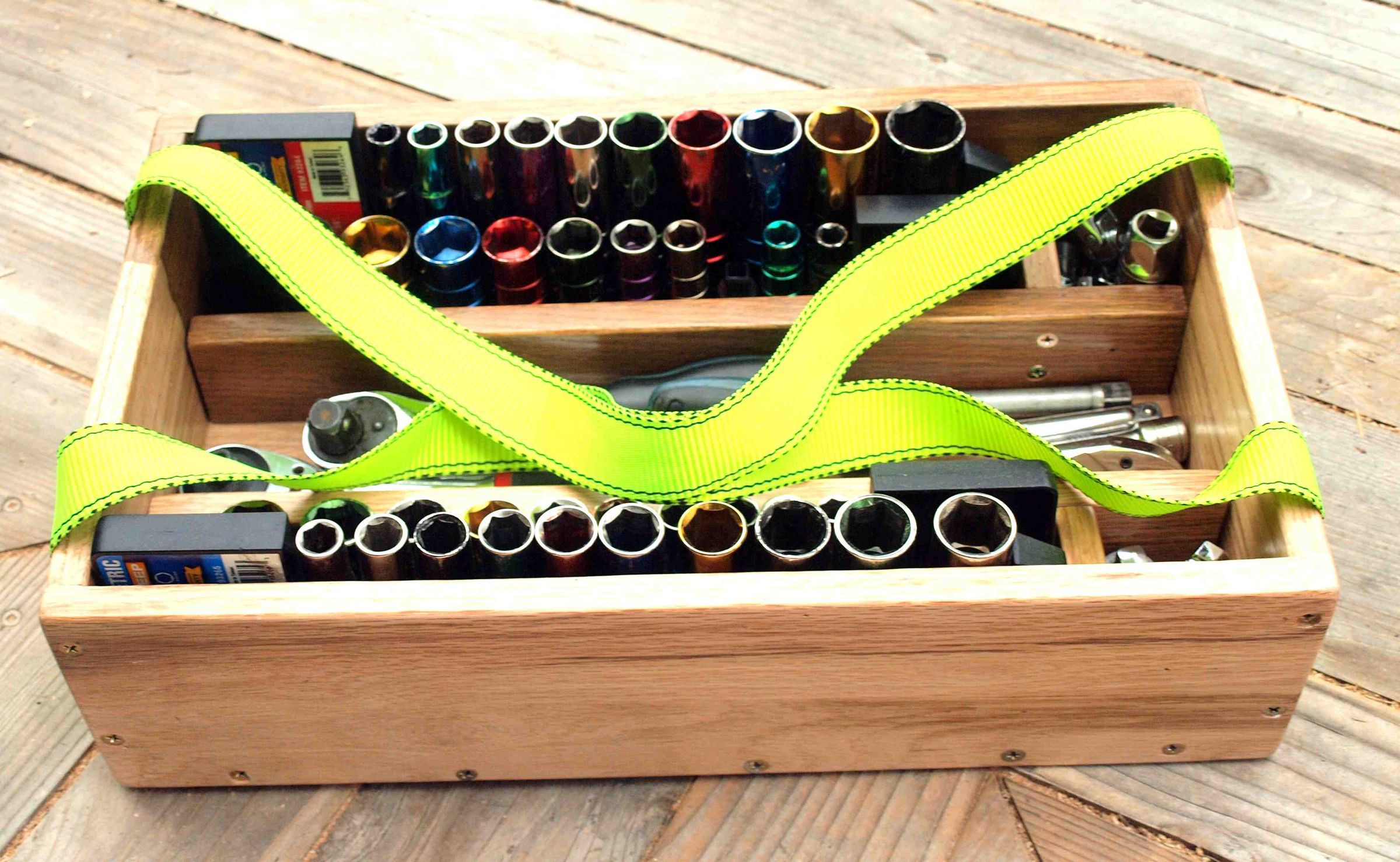 How to Build a Socket Caddy From Scrap Hardwood Flooring. : 9 Steps ...