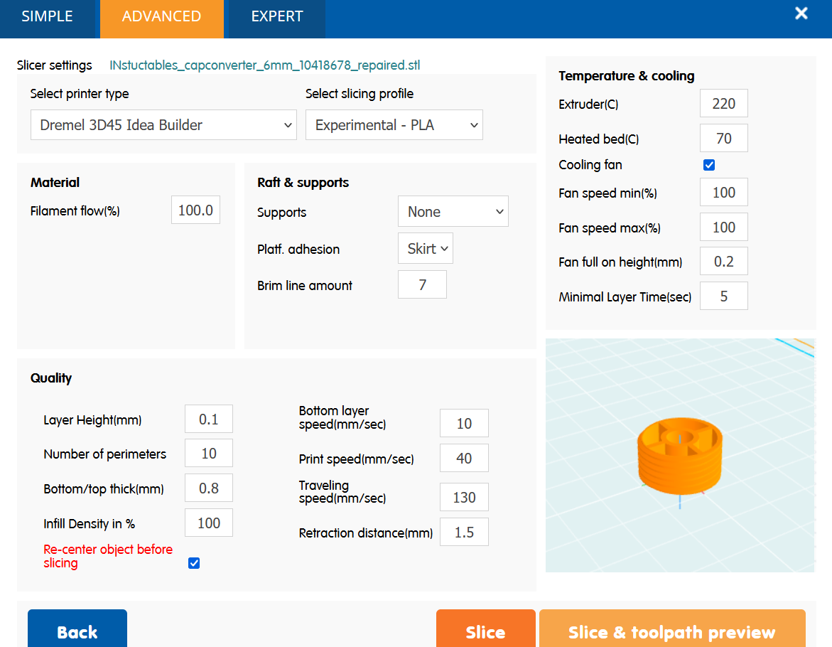 Converting Brass Hardware Into Potentiometer Knobs With 3D Printing : 6 Steps (with Pictures ...