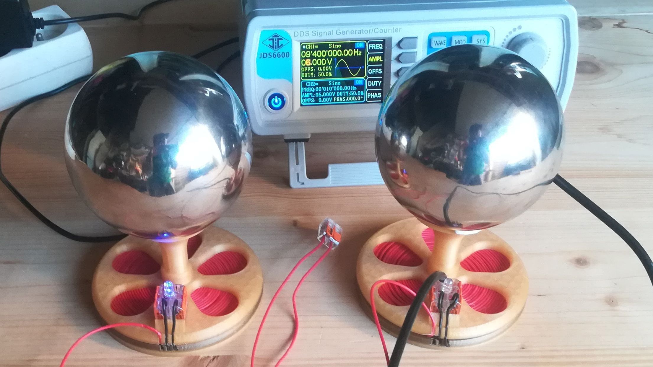 Energy Transfer With Two Tesla Coils : 7 Steps (with Pictures ...