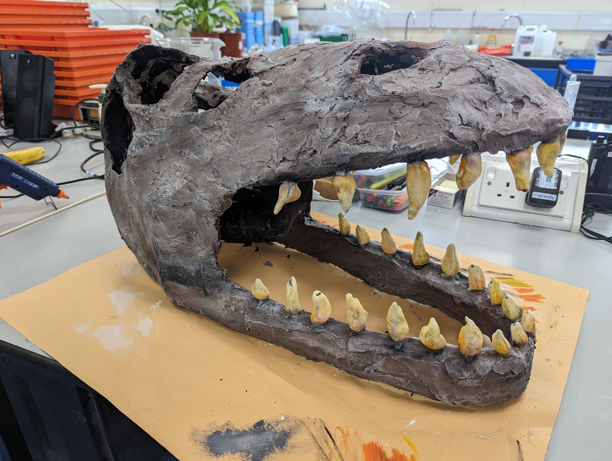 Make a Giant Dinosaur "Skullpture"! : 8 Steps (with Pictures ...