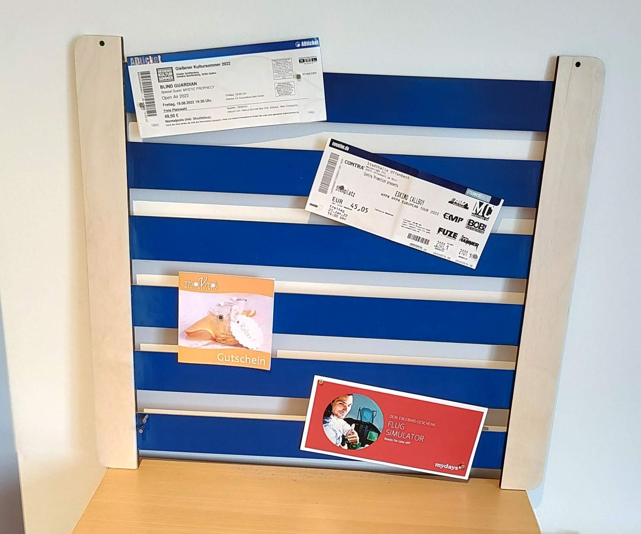 Magnetic Ticketholder : 5 Steps (with Pictures) - Instructables