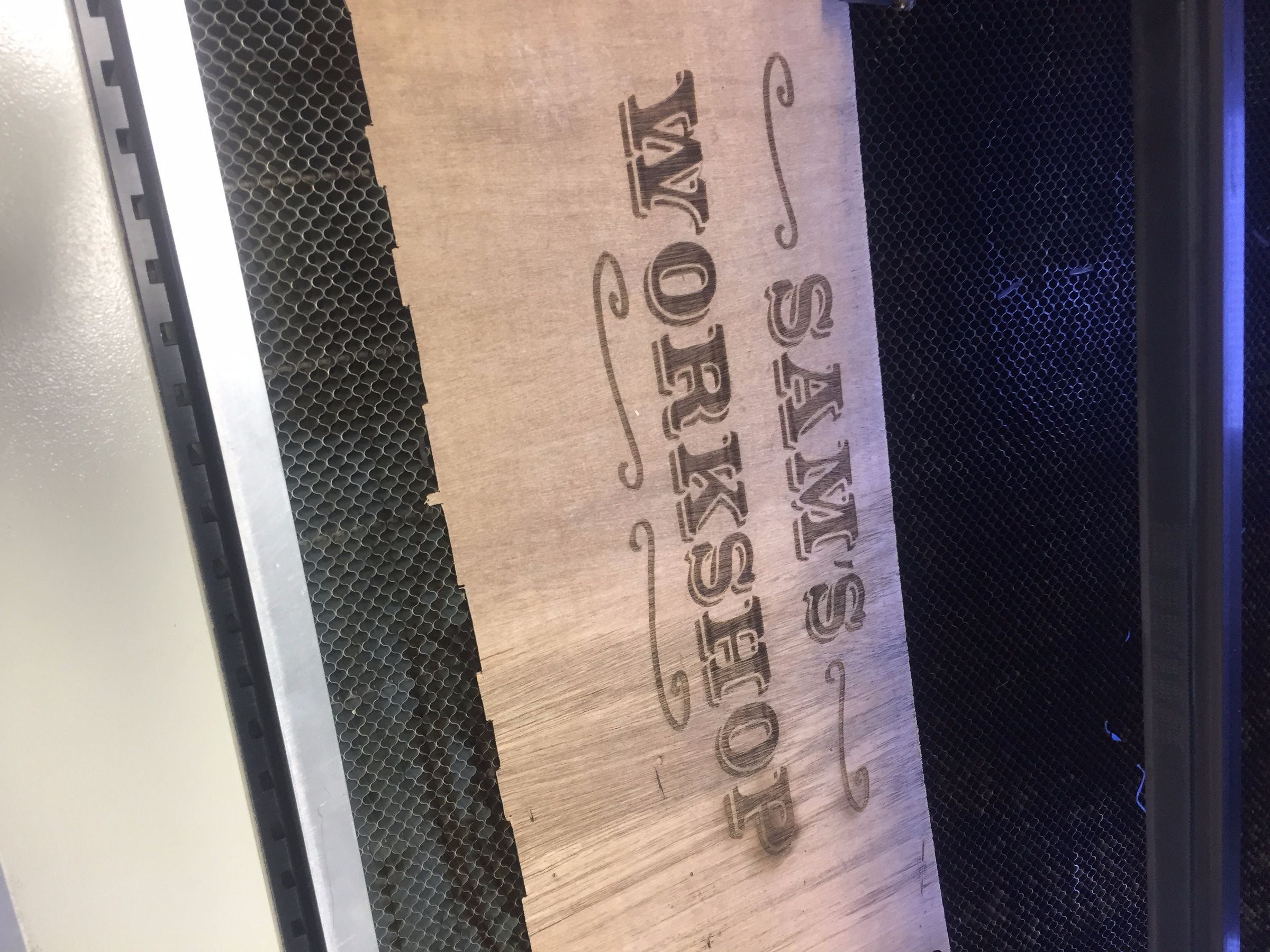 Laser Engraved Wood Sign : 10 Steps (with Pictures) - Instructables